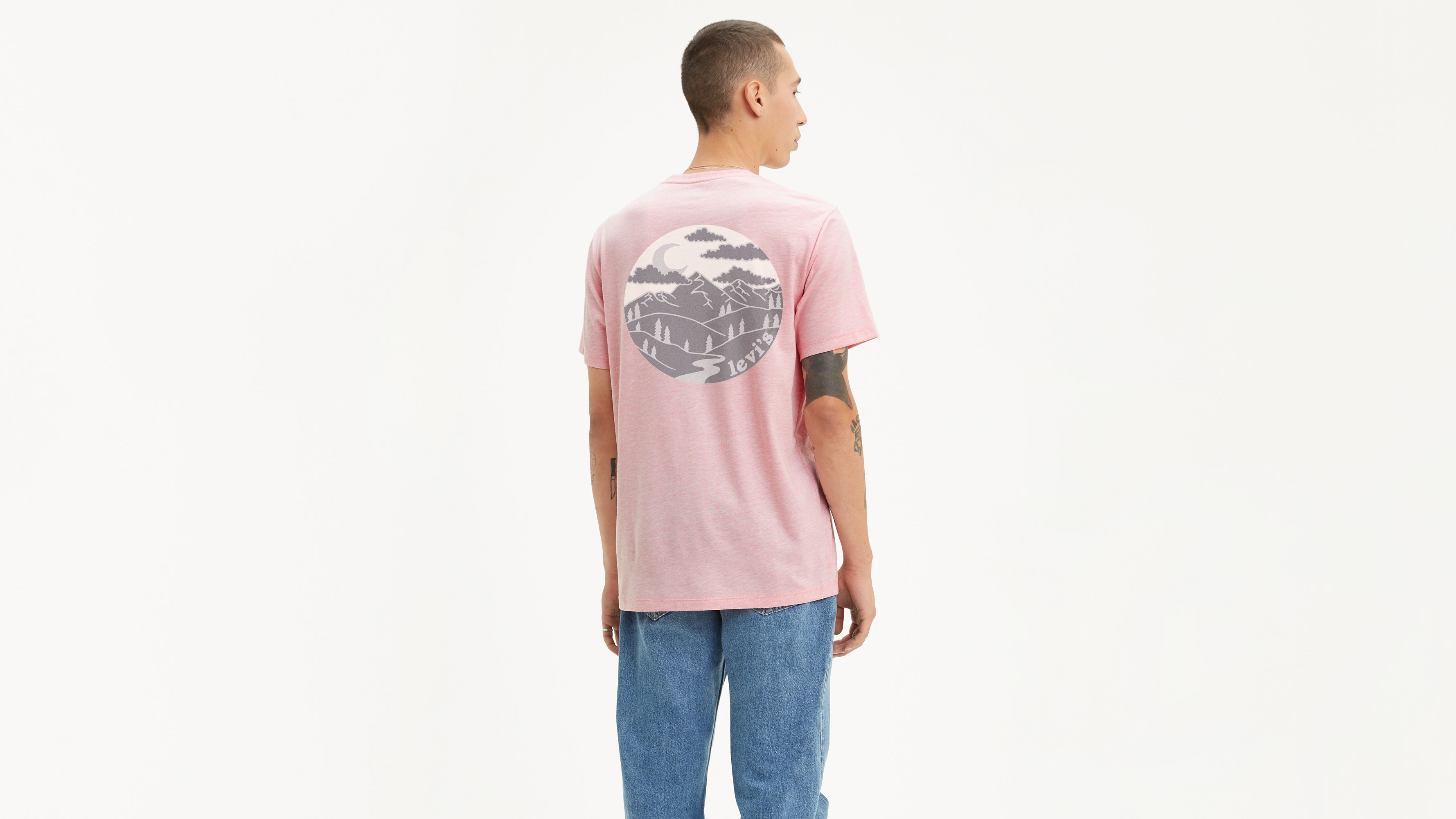 Get Out There Graphic Tee Shirt - Red | Levi's® US