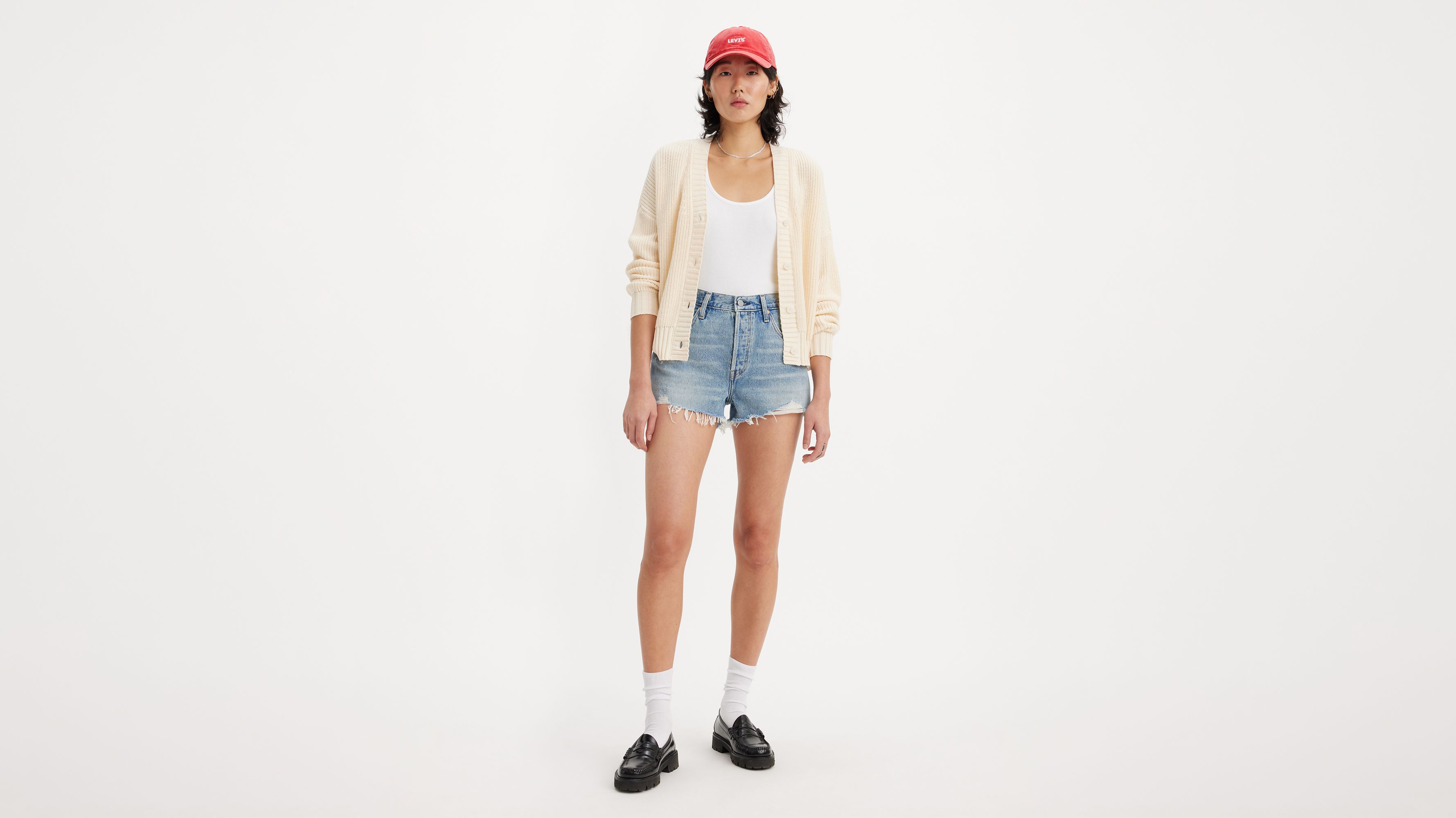 501® Original Fit High Rise Women's Shorts - Medium Wash | Levi's® US