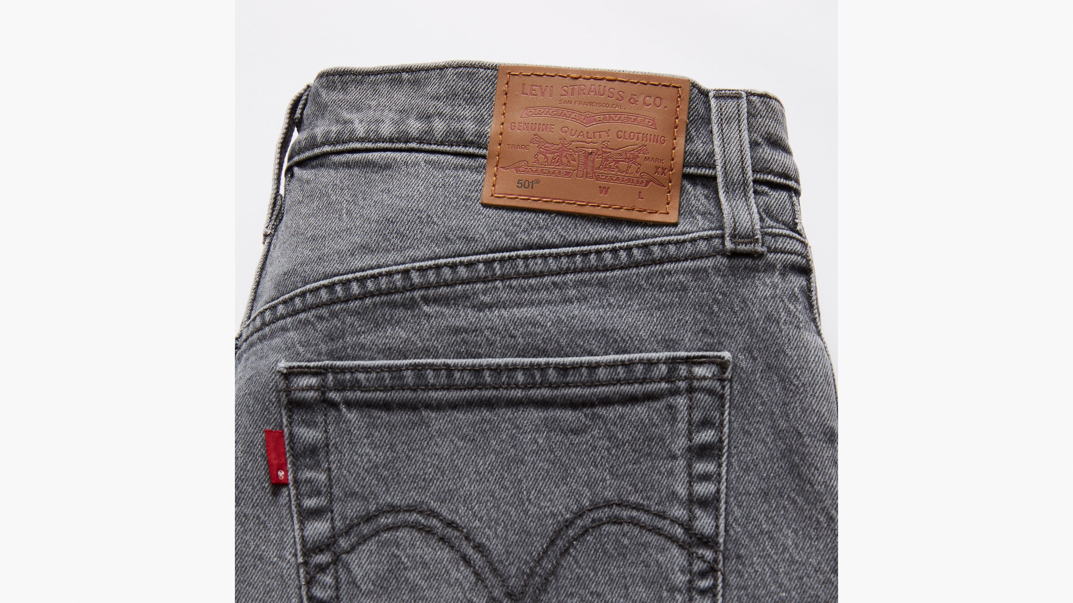 501® Original Fit High Rise Women's Shorts - Black | Levi's® US