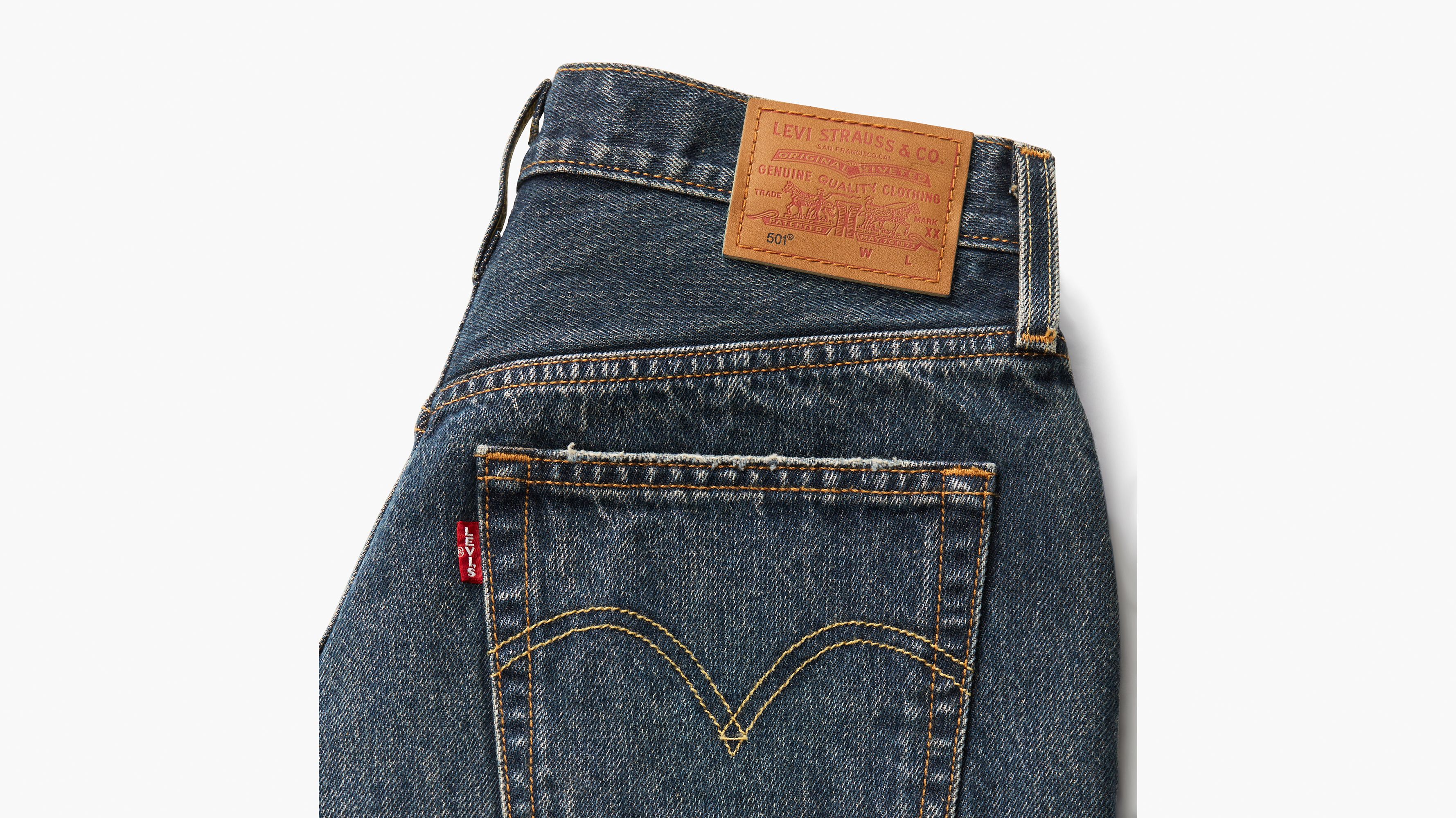 501® Original Fit High Rise Women's Shorts - Dark Wash | Levi's® CA