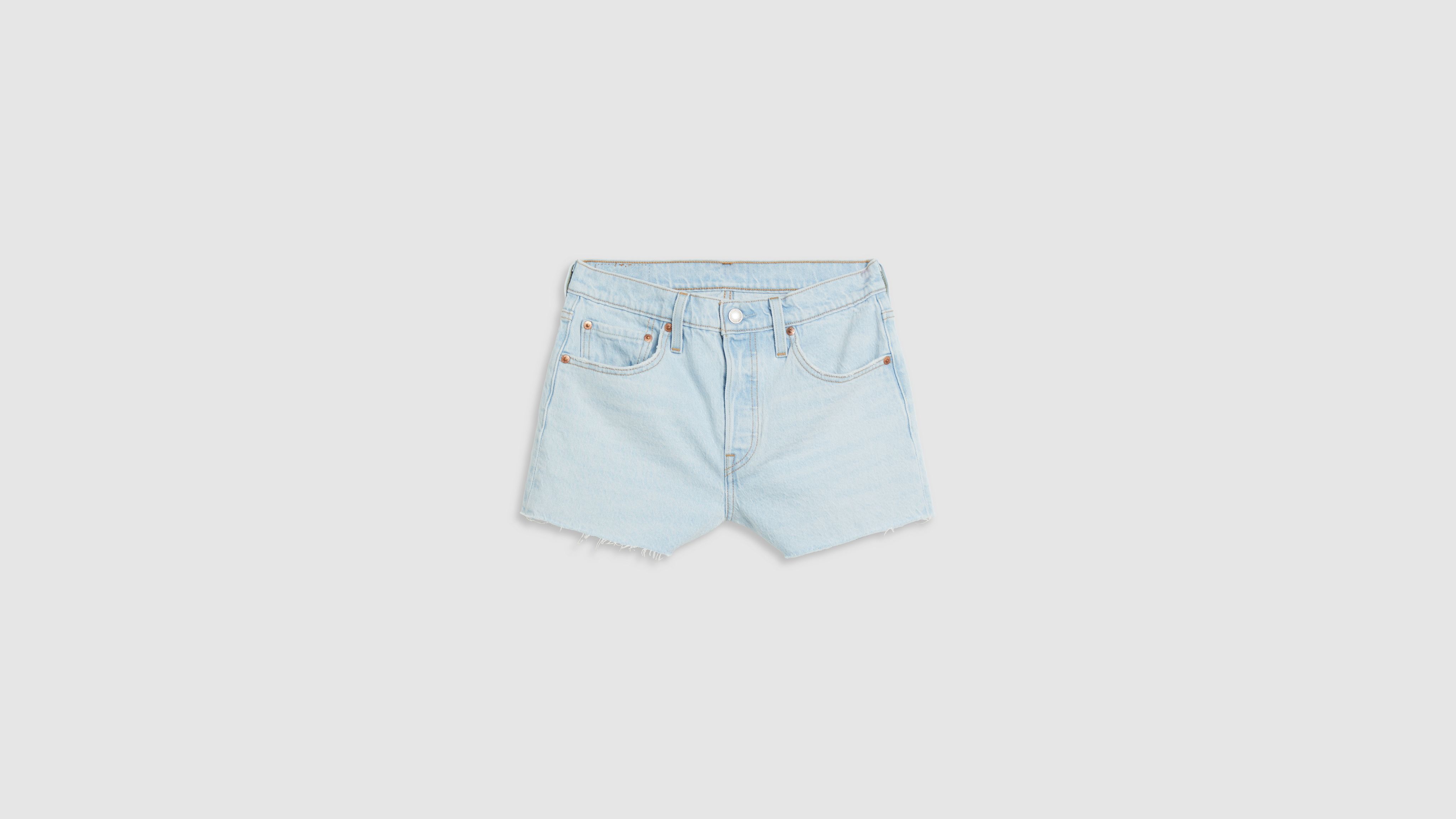 501® Original Fit High Rise Women's Shorts - Light Wash | Levi's® CA
