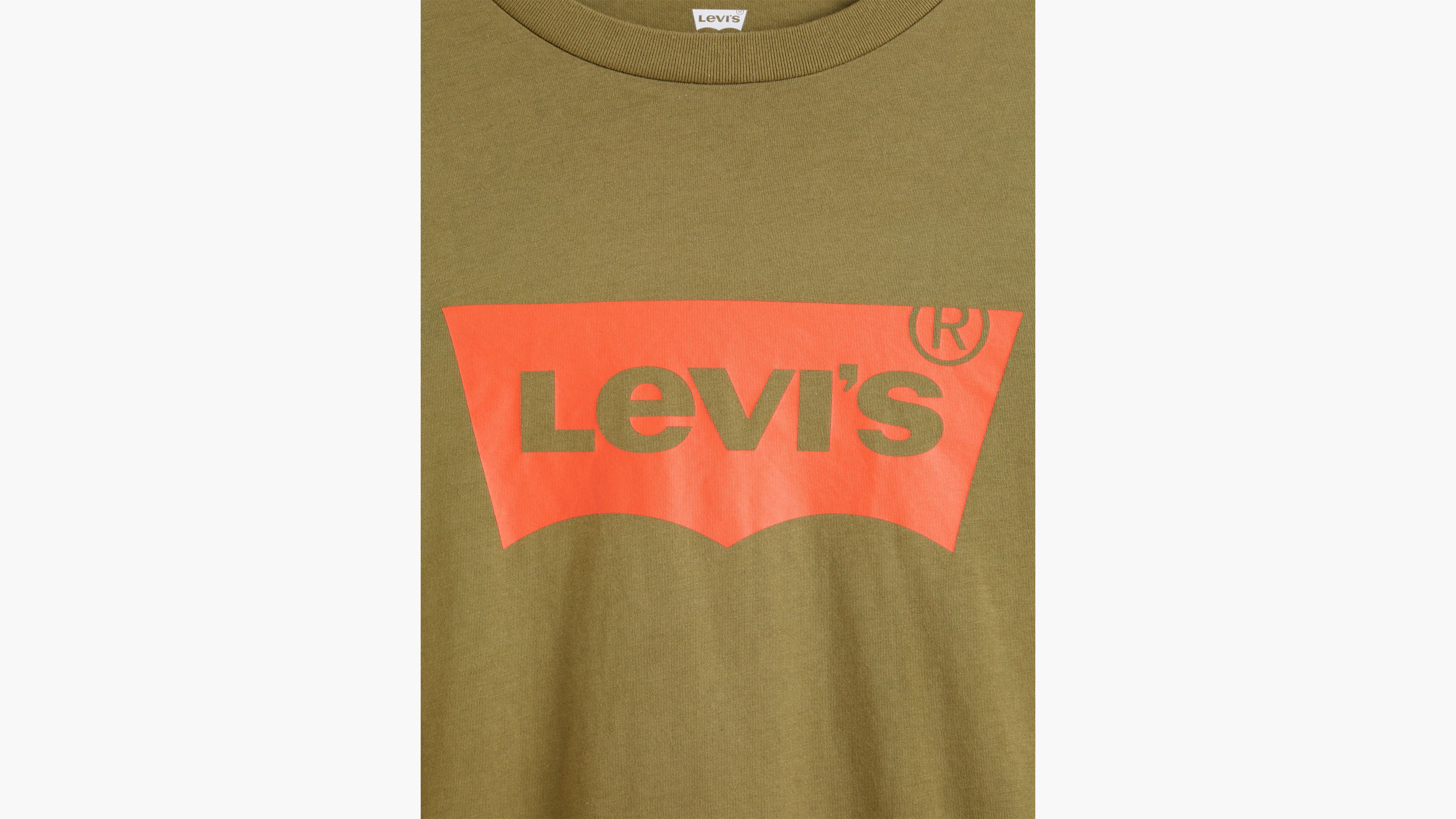 Levi's® Logo Graphic T-shirt (big) - Green | Levi's® US