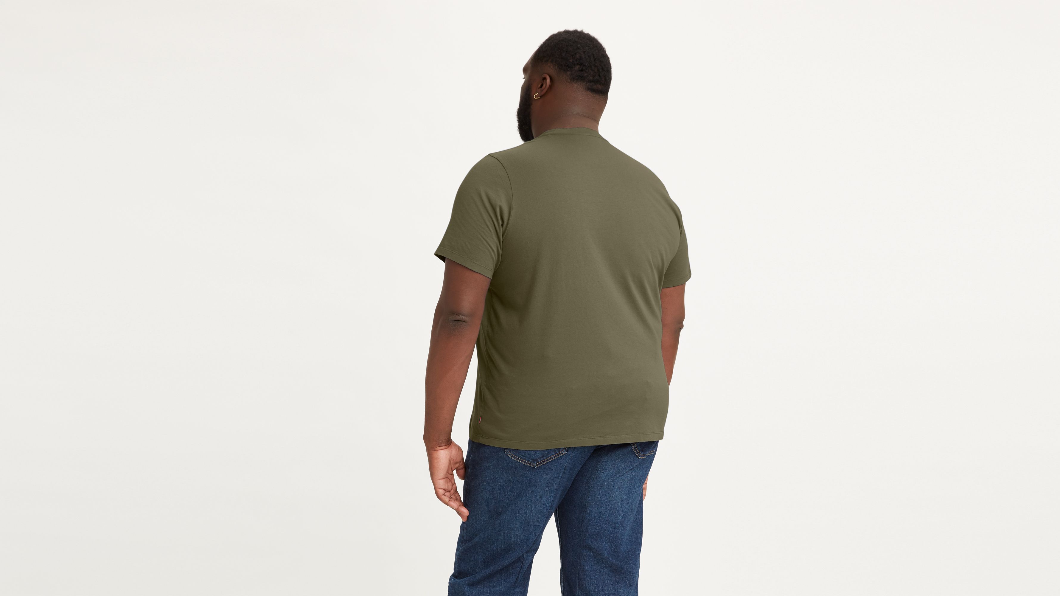 Levi's® Logo Graphic T-shirt (big) - Green | Levi's® US