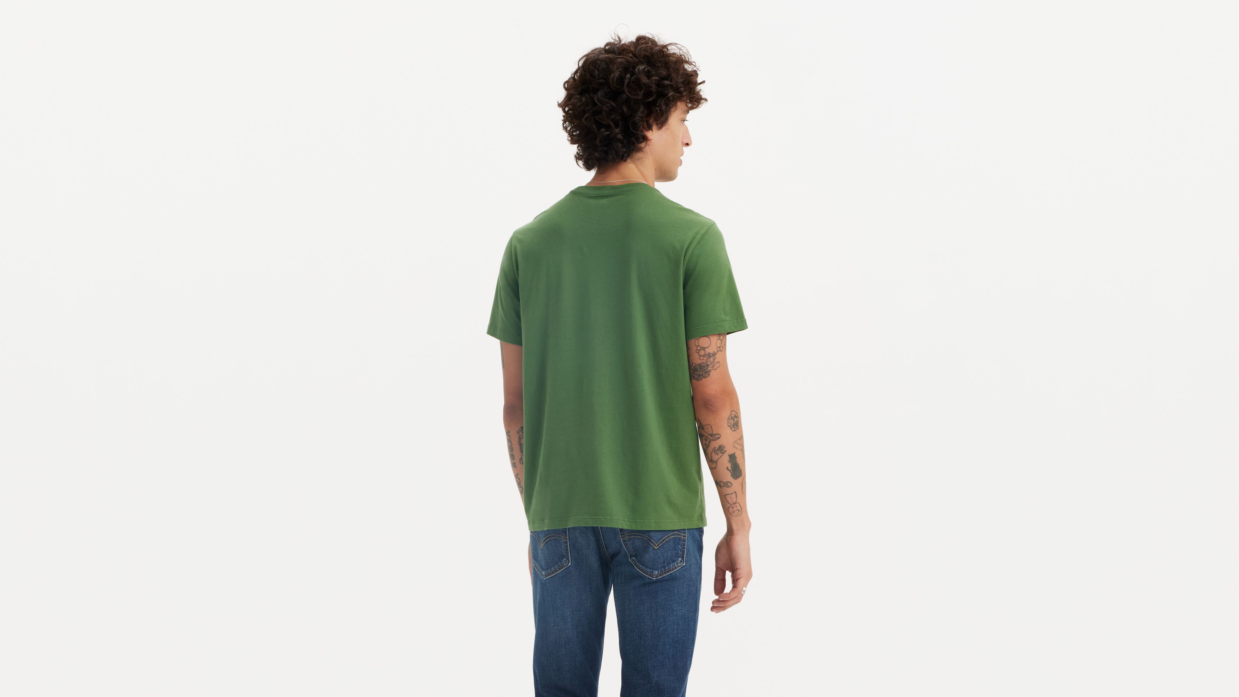 Classic Housemark Tee - Grön | Levi's® SE