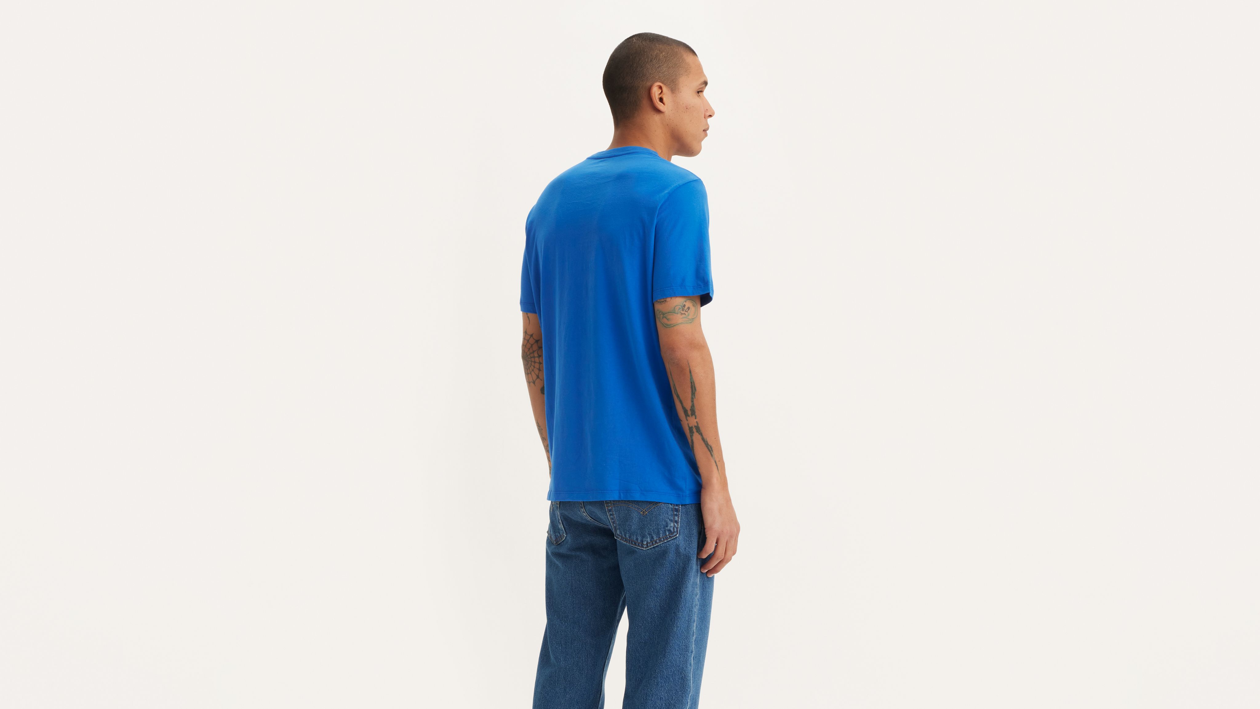 Classic Housemark Tee - Blue | Levi's® BE