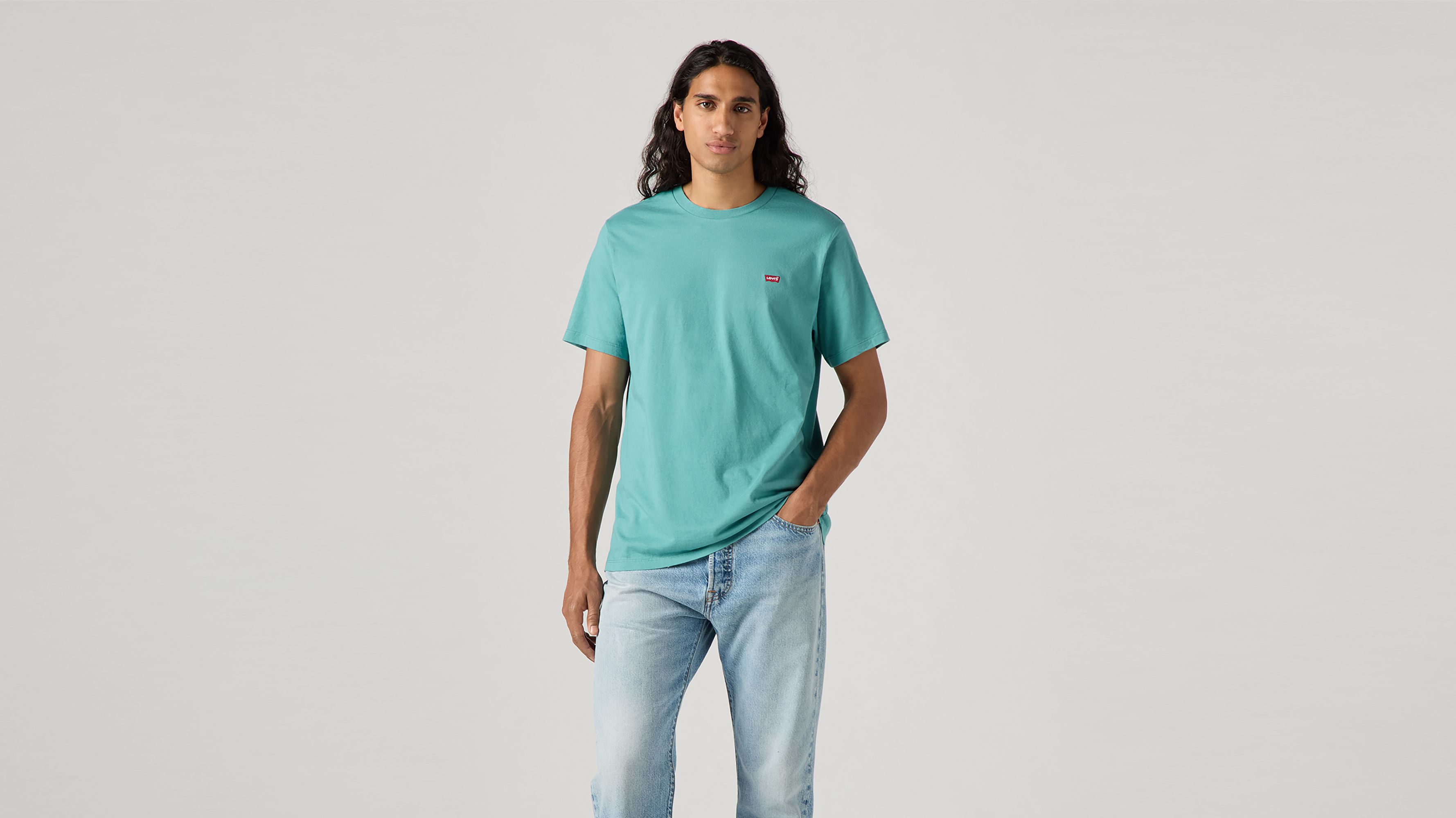 Classic Housemark Tee - Blue | Levi's® GB