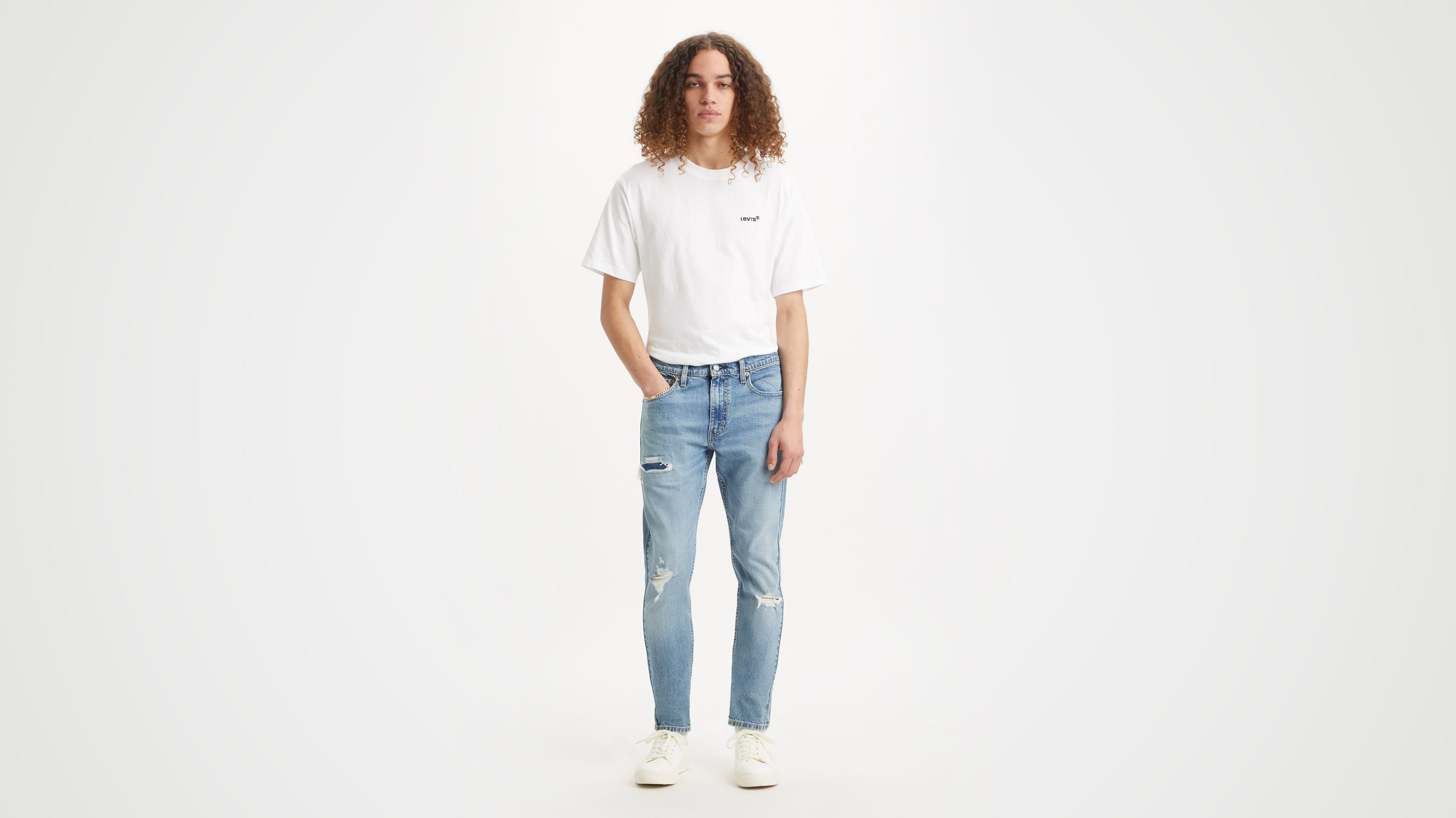 512™ Slim Tapered Lo-ball Jeans - Blue | Levi's® ME