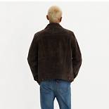 Vintage Faux Cow Suede Trucker Jacket - Brown | Levi's® US Vintage Faux Cow Suede Trucker Jacket - Brown | Levi's® US