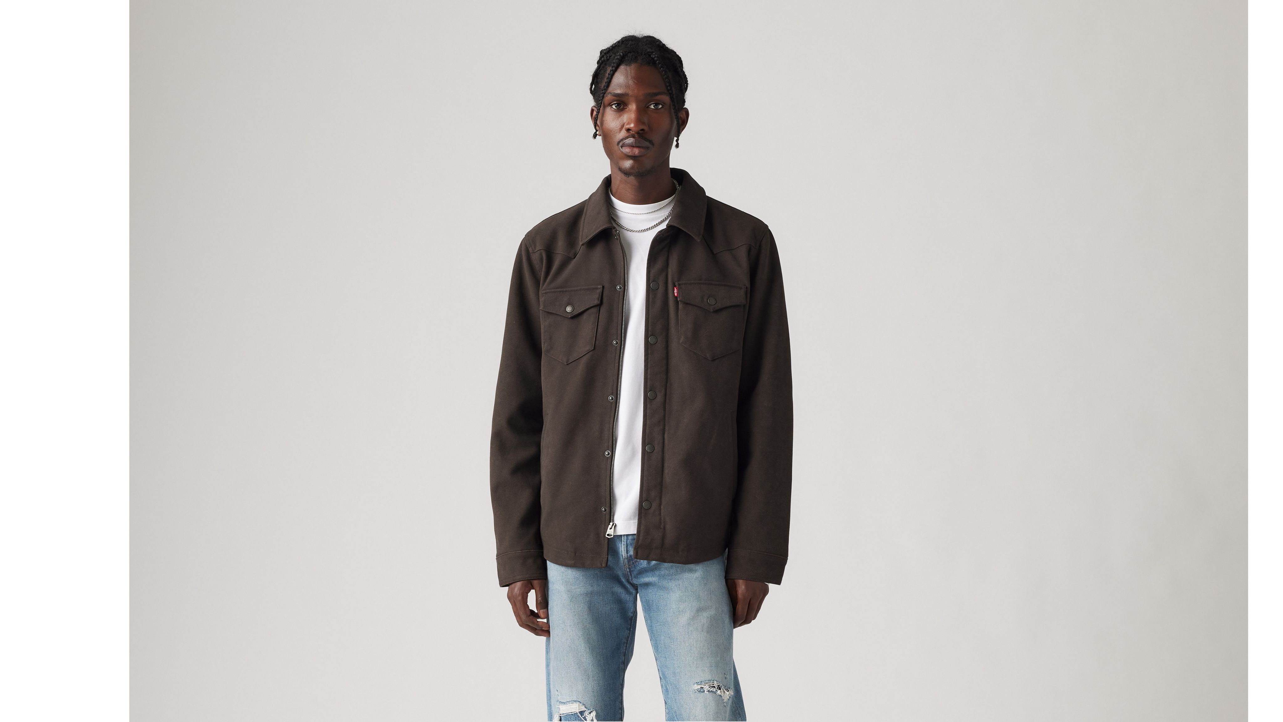 Shirt Jacket - Brown | Levi's® CA
