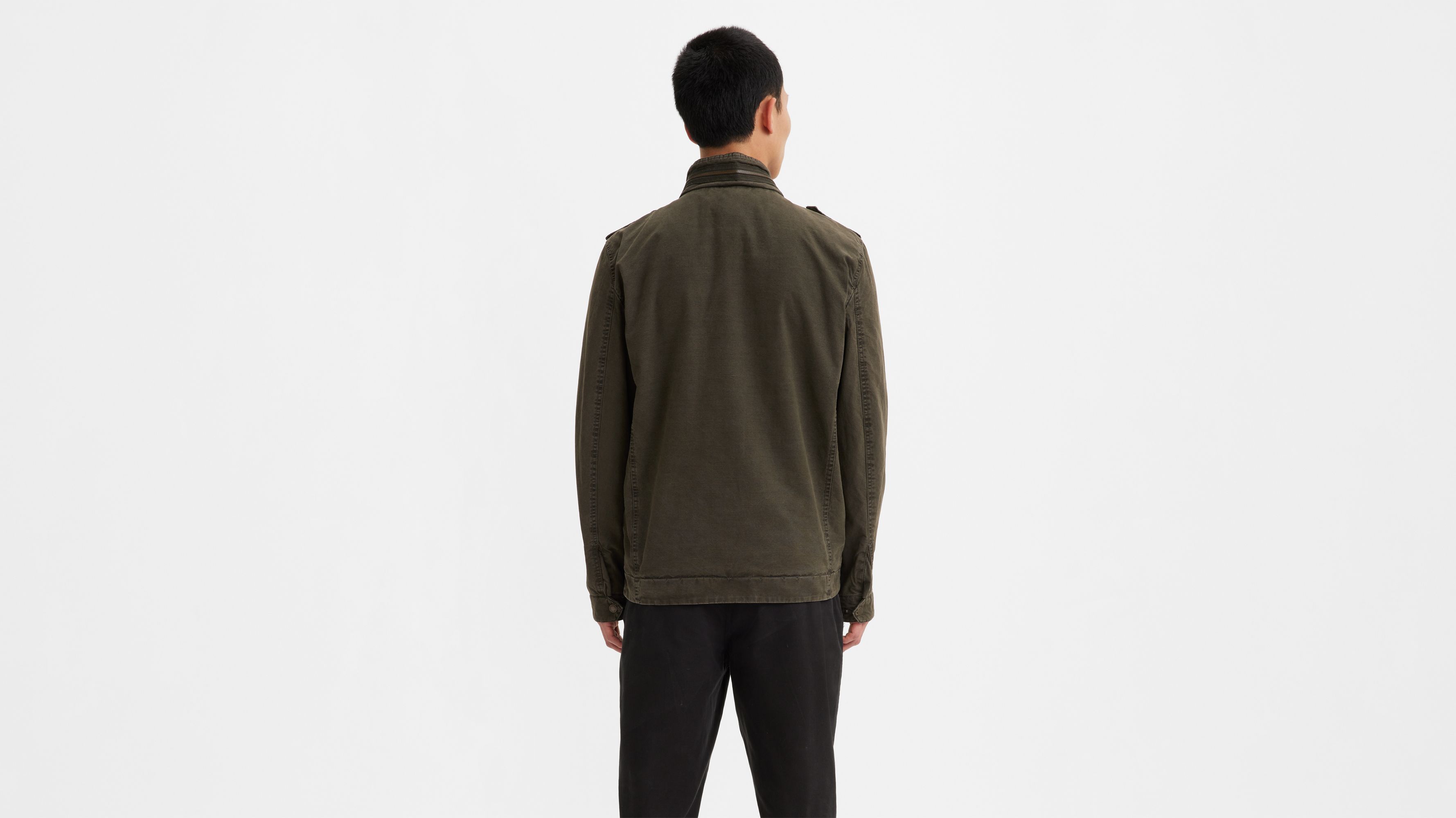 Cotton Military Jacket - Green | Levi's® US