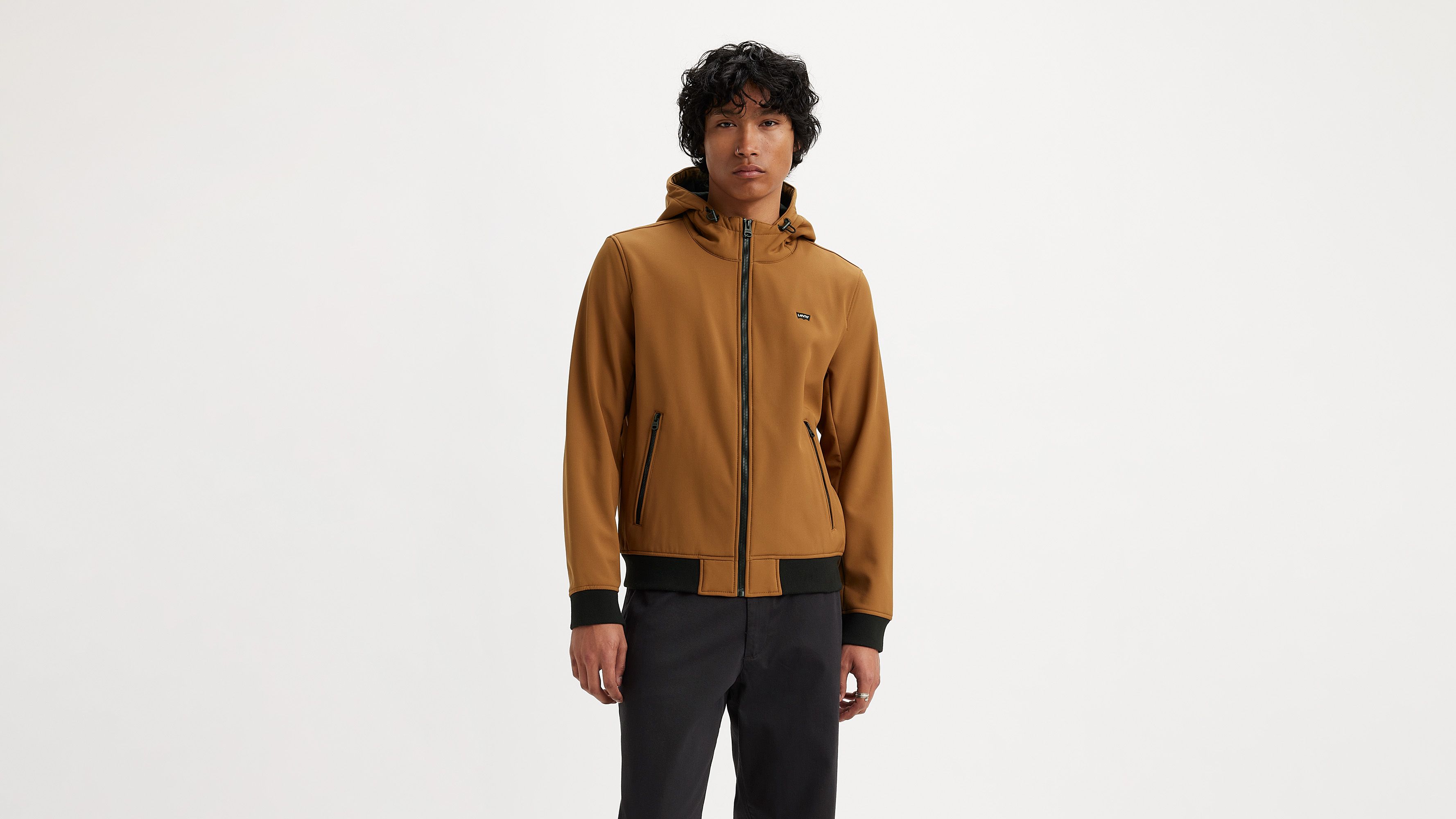 Softshell Bomber Jacket - Brown | Levi's® US