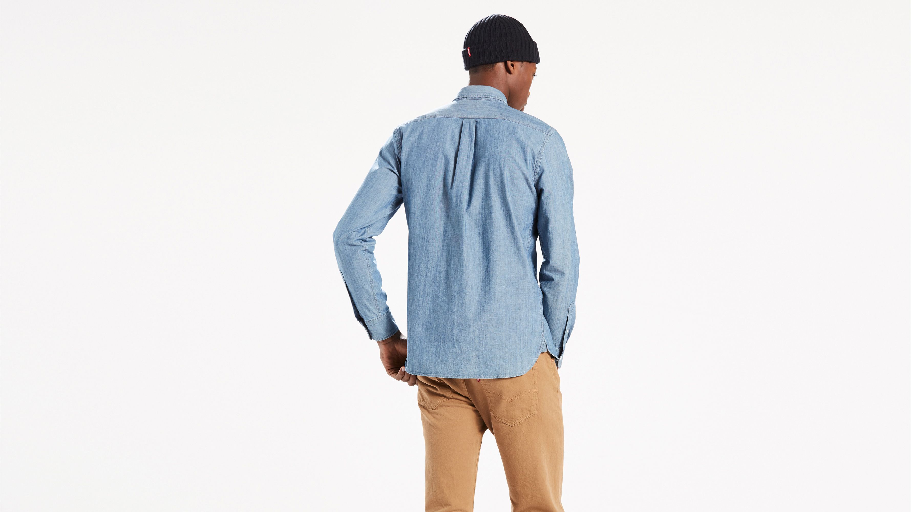 Sunset One Pocket Tee Shirt - Blue | Levi's® US