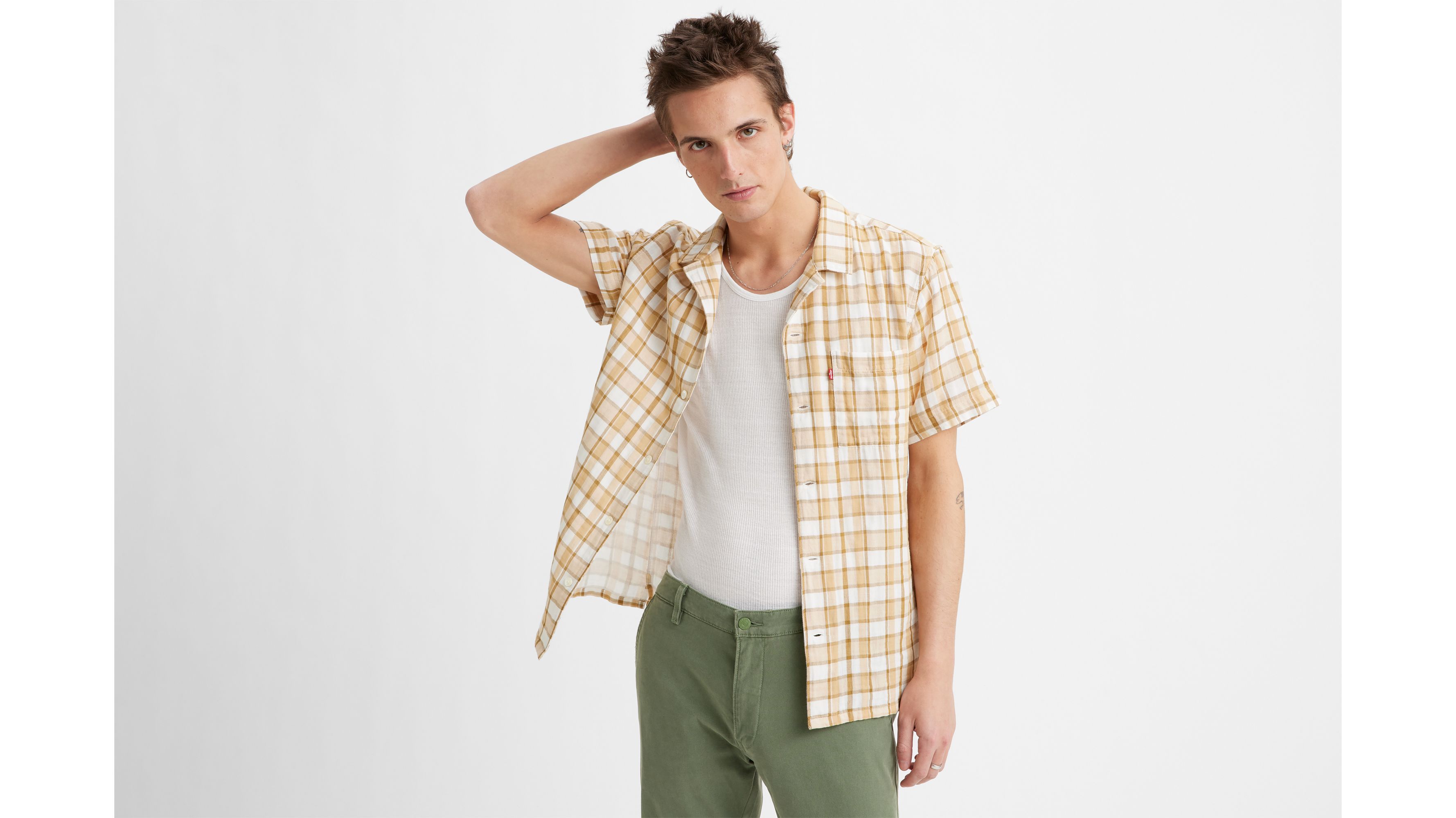 Sunset Camp Shirt - White | Levi's® US