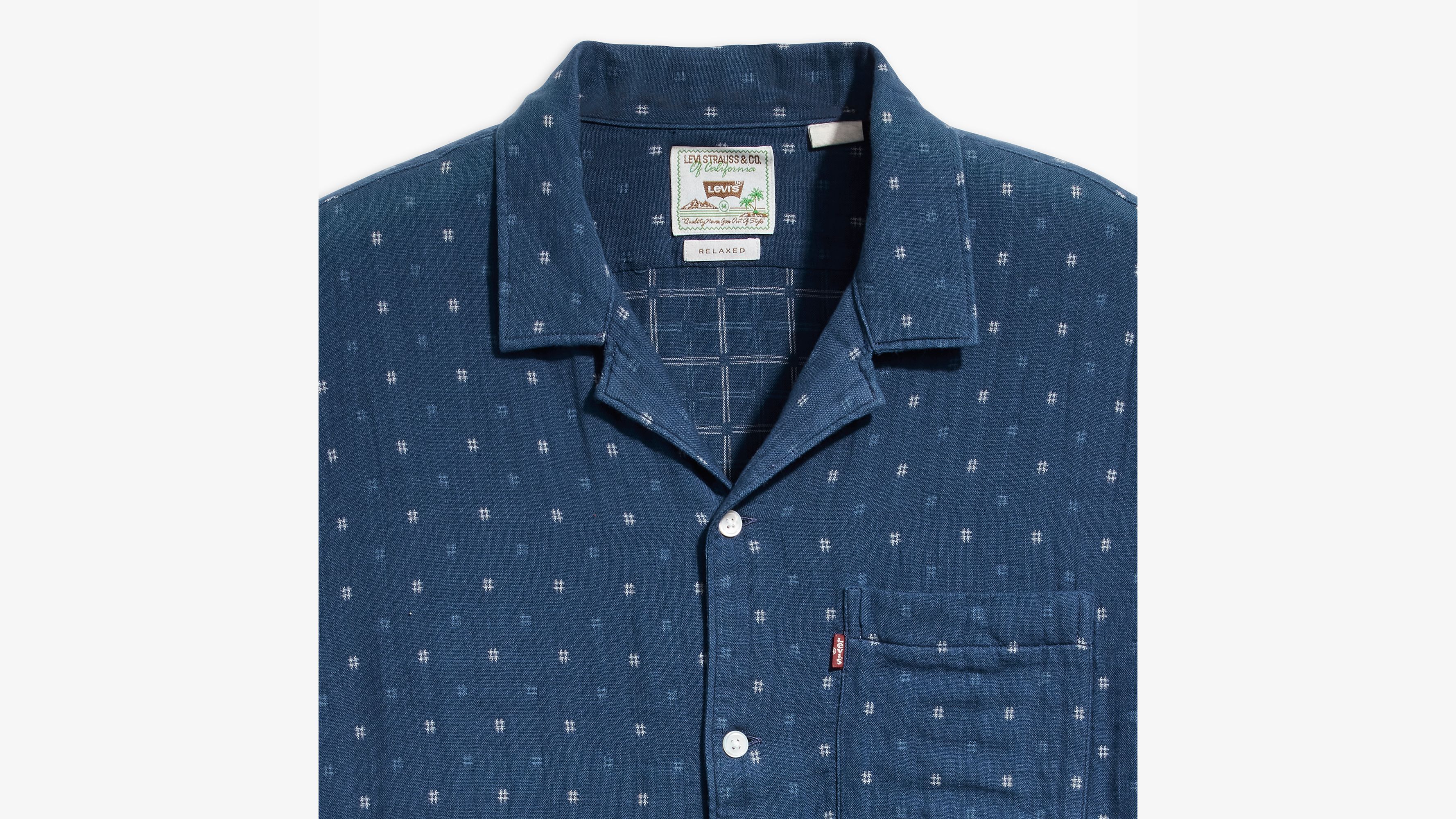 Sunset Camp Shirt - Blue | Levi's® HR