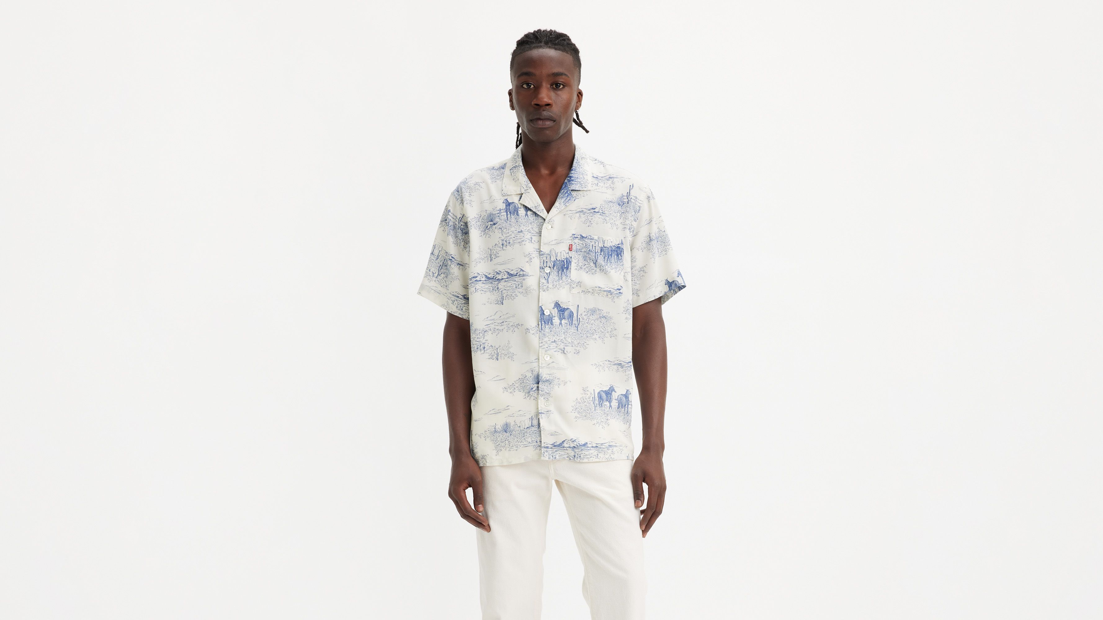 Sunset Camp Shirt - Blue | Levi's® US