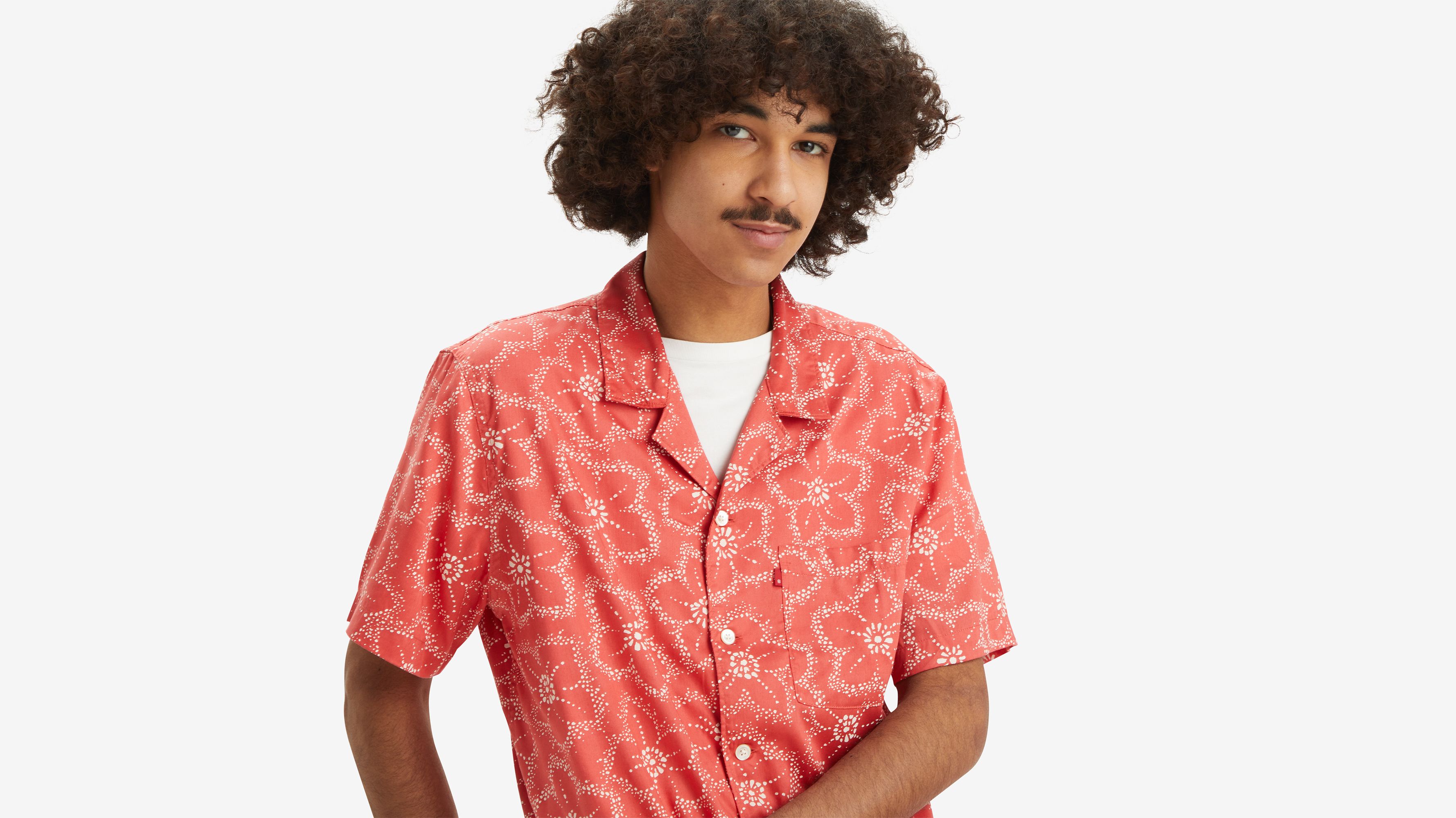 Sunset Camp Shirt - Red | Levi's® GB