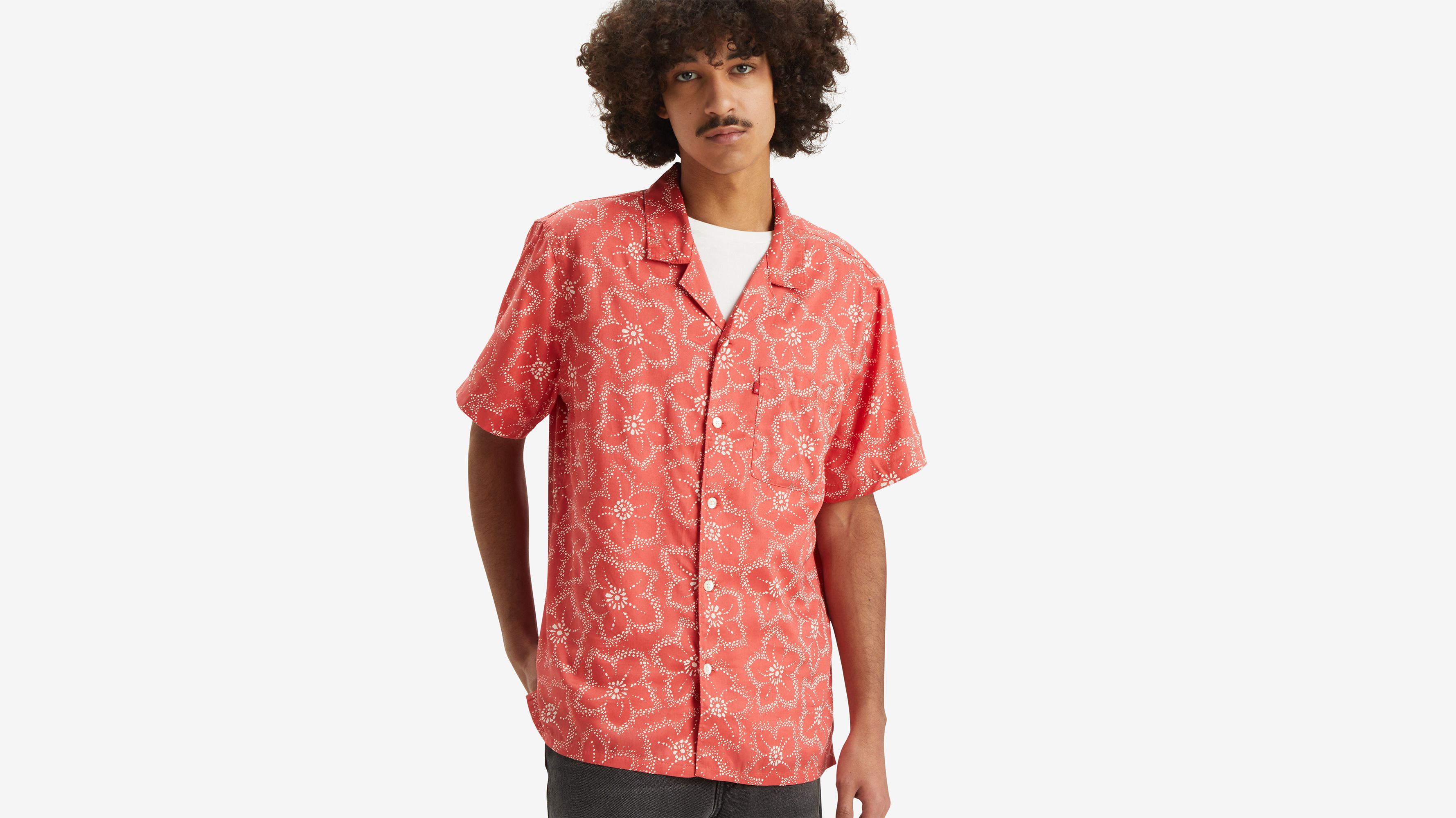 Sunset Camp Shirt - Red | Levi's® GB
