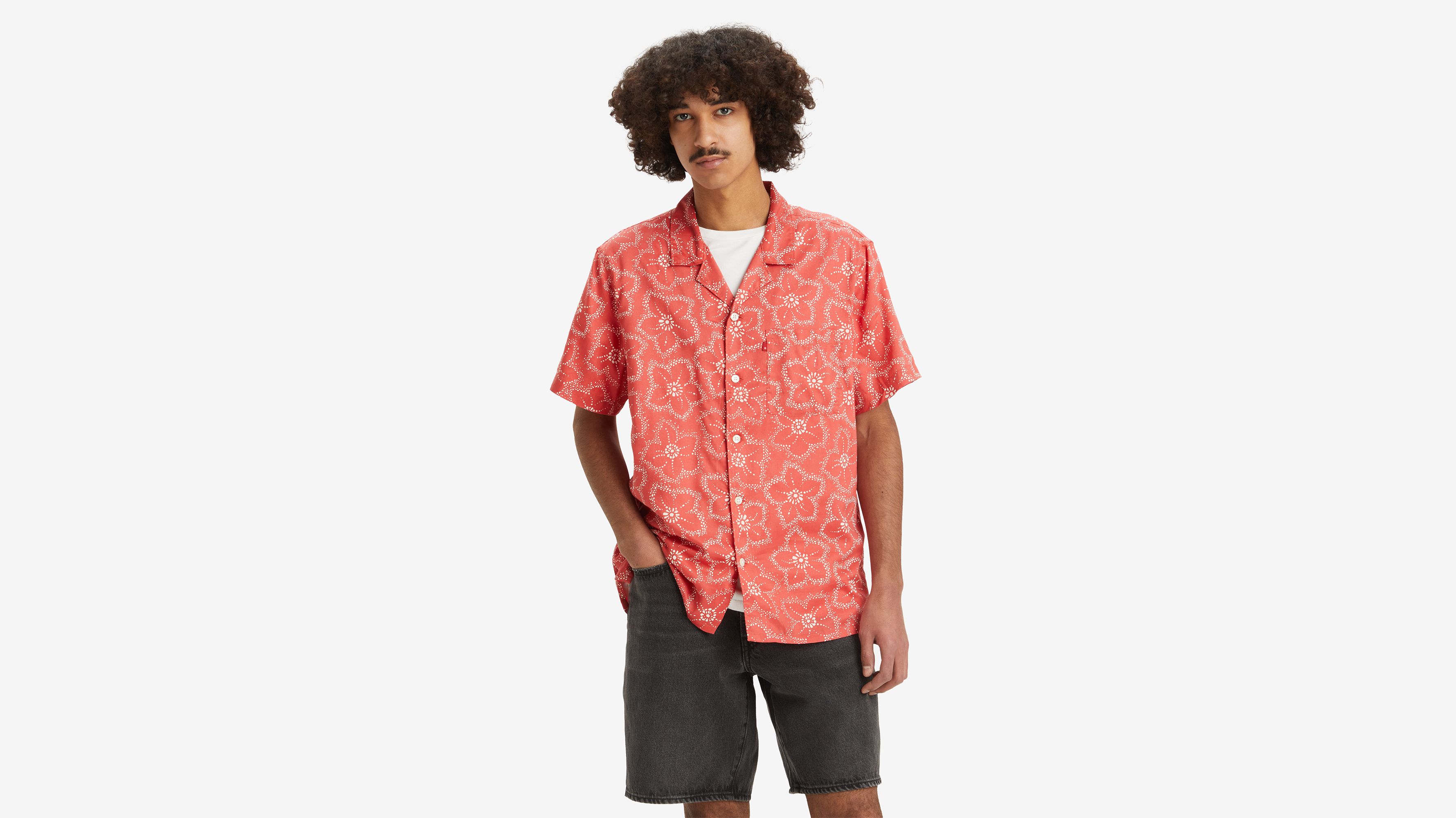 Sunset Camp Shirt - Red | Levi's® GB