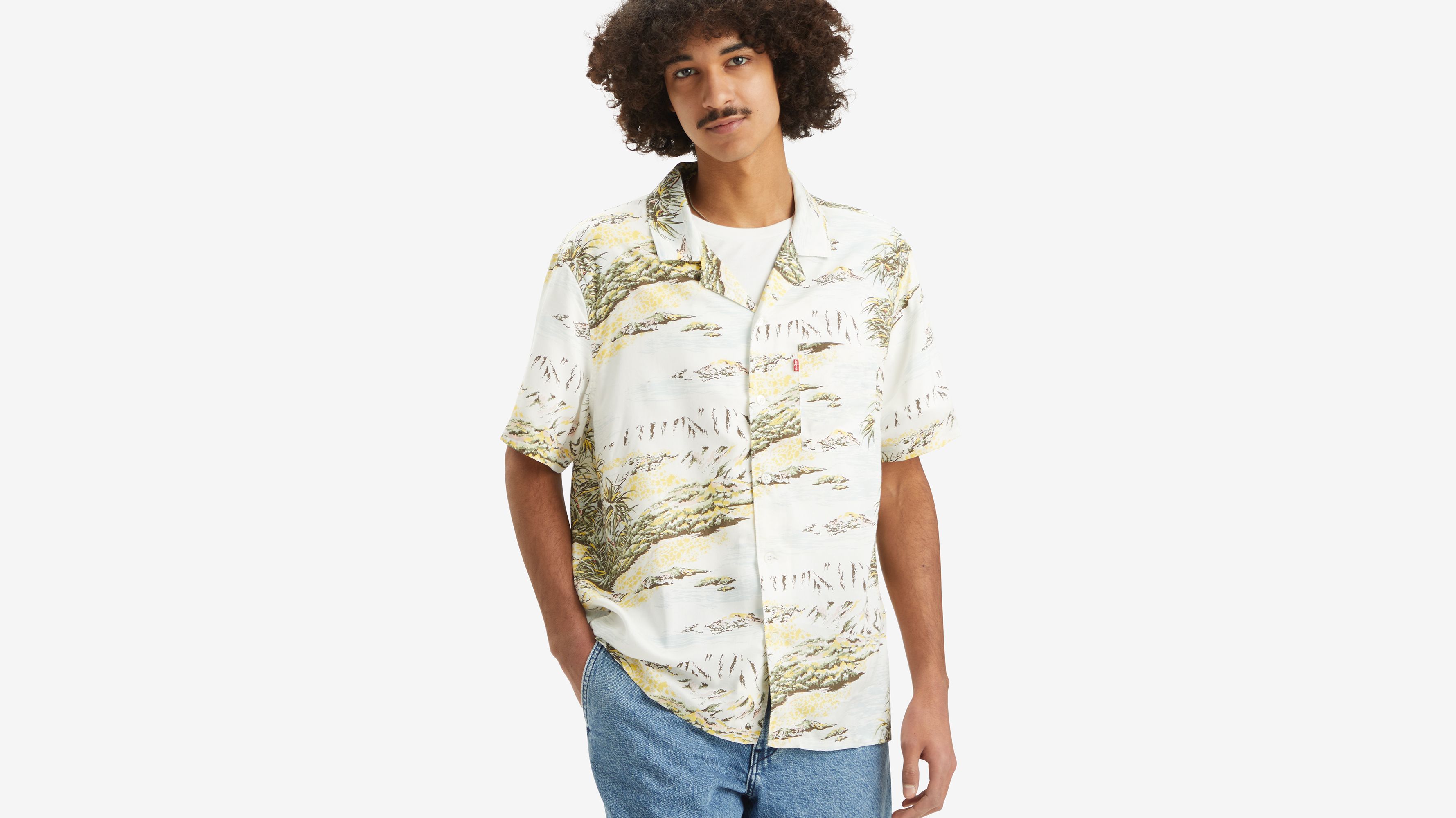 Sunset Camp Shirt - Blue | Levi's® GB