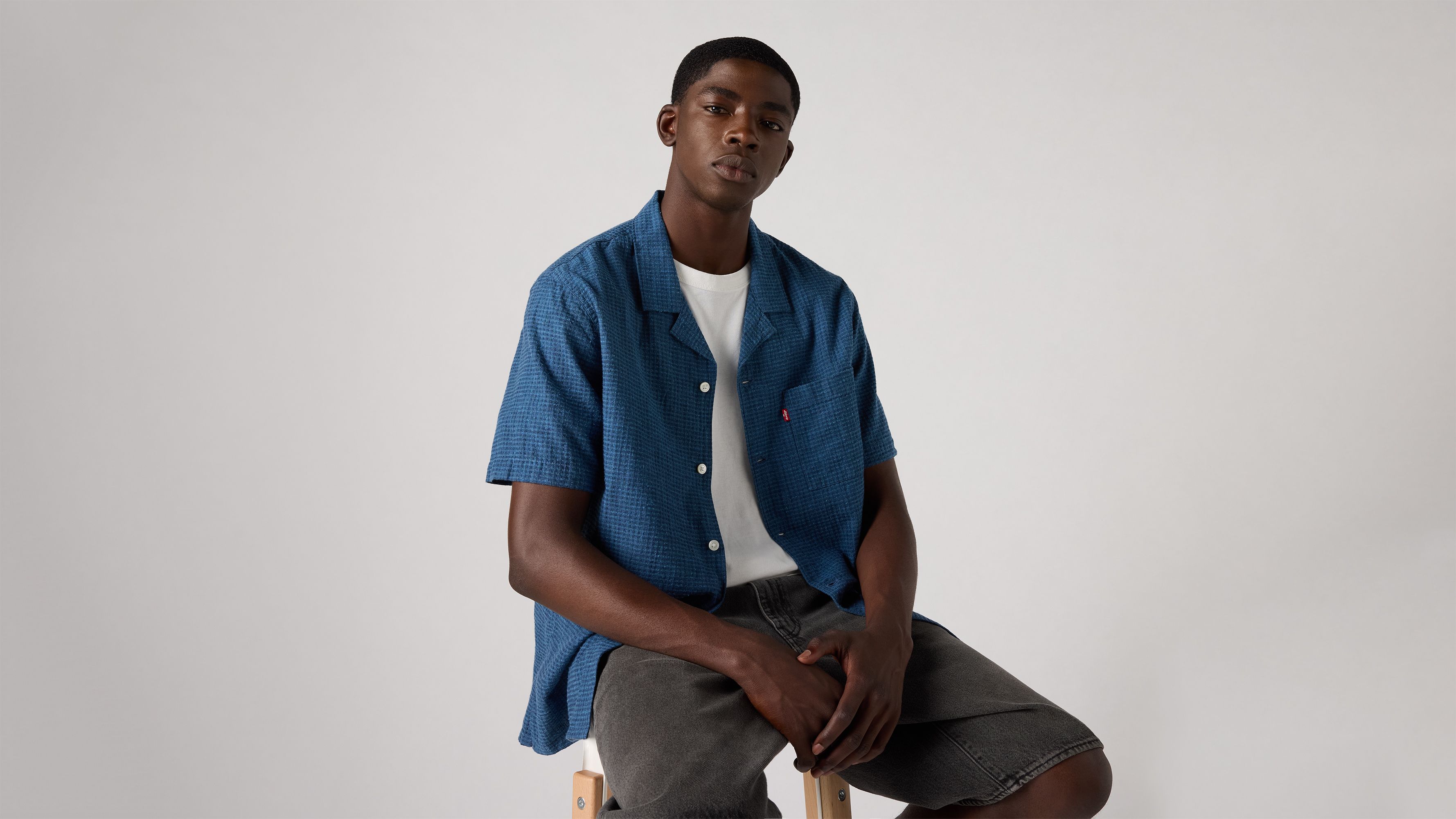 Sunset Camp Shirt - Blue | Levi's® NO
