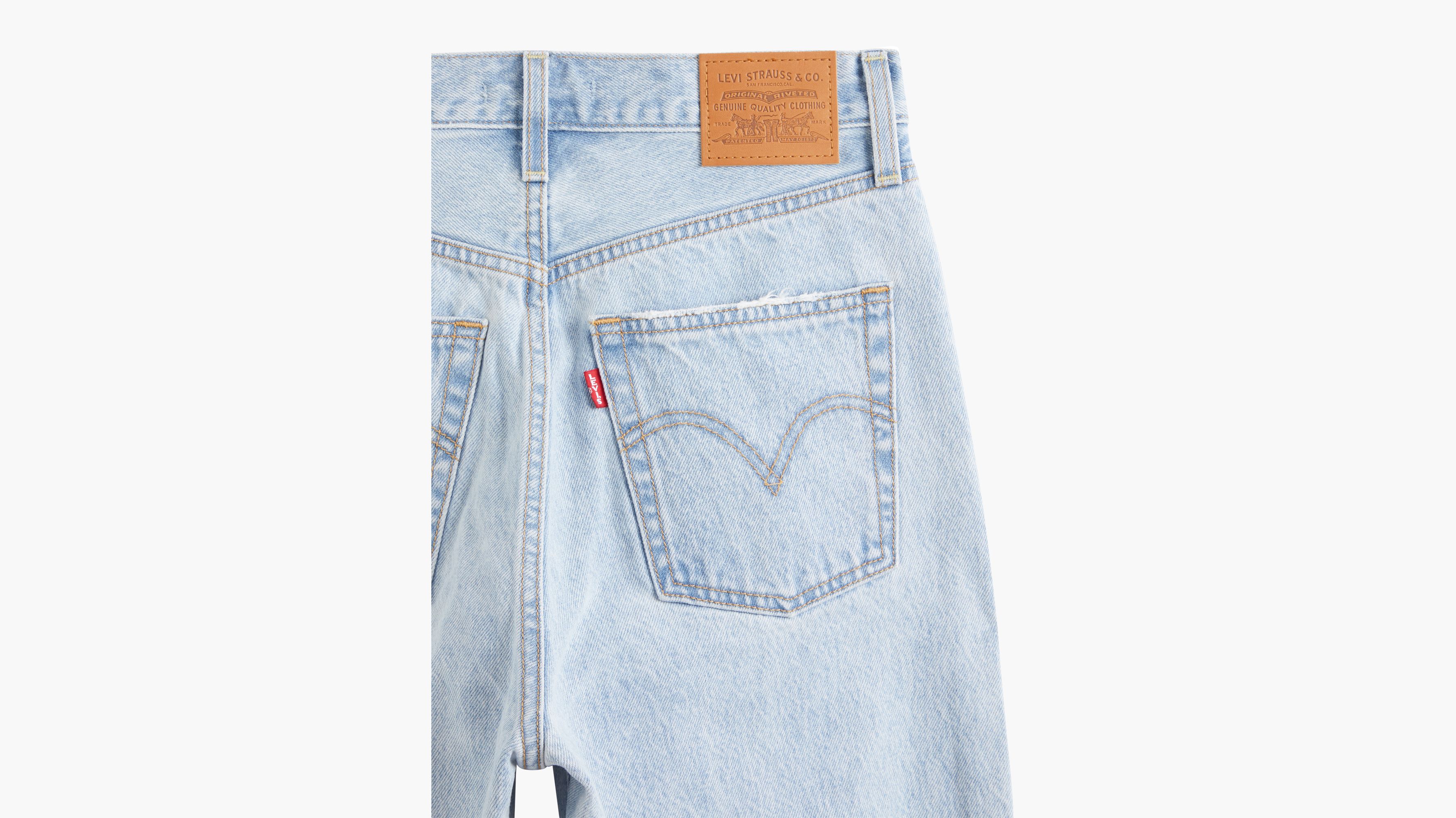 Ribcage Straight Ankle Jeans - Blue | Levi's® SM