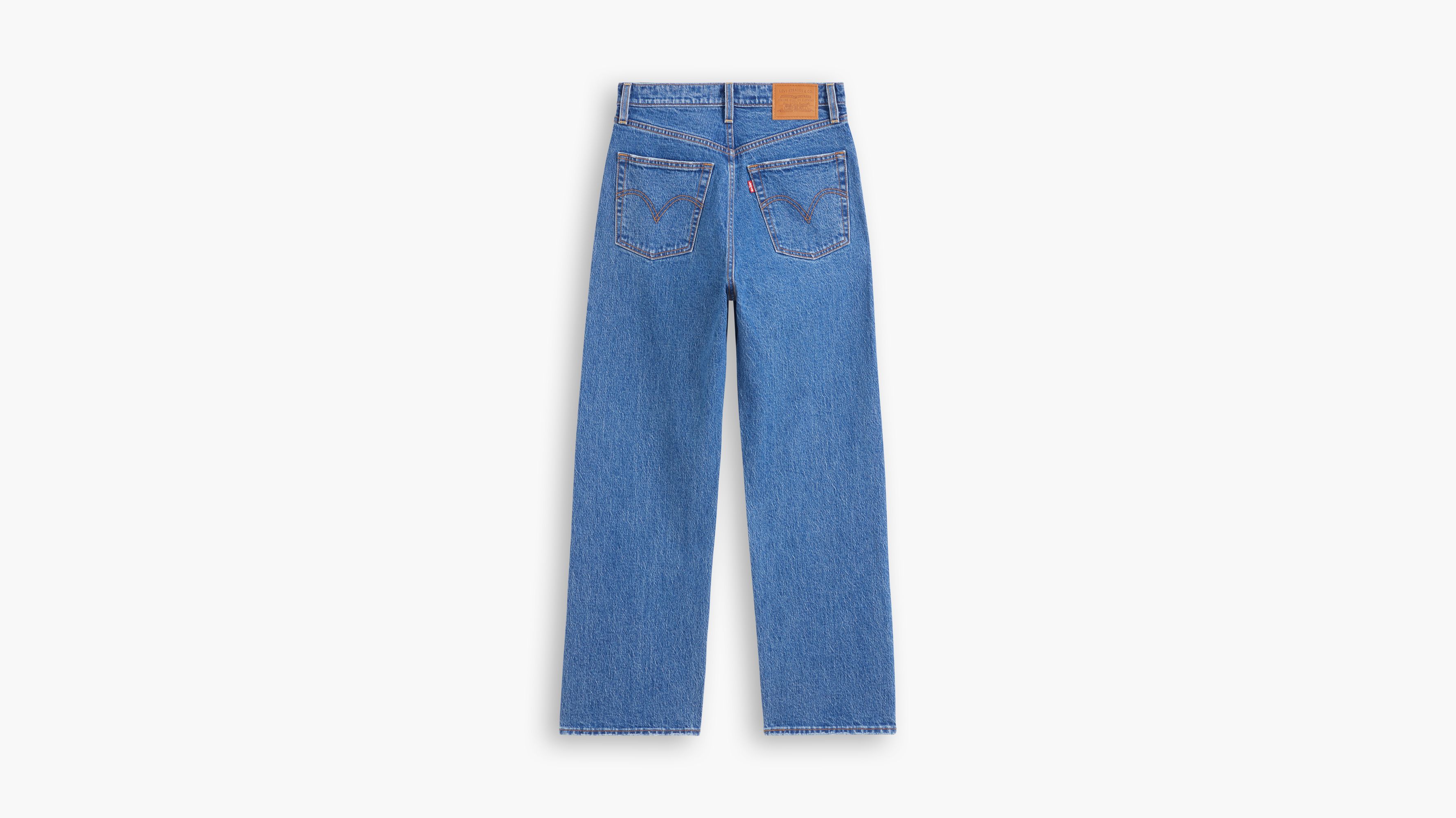 Ribcage Straight Ankle Jeans - Blue | Levi's® GI