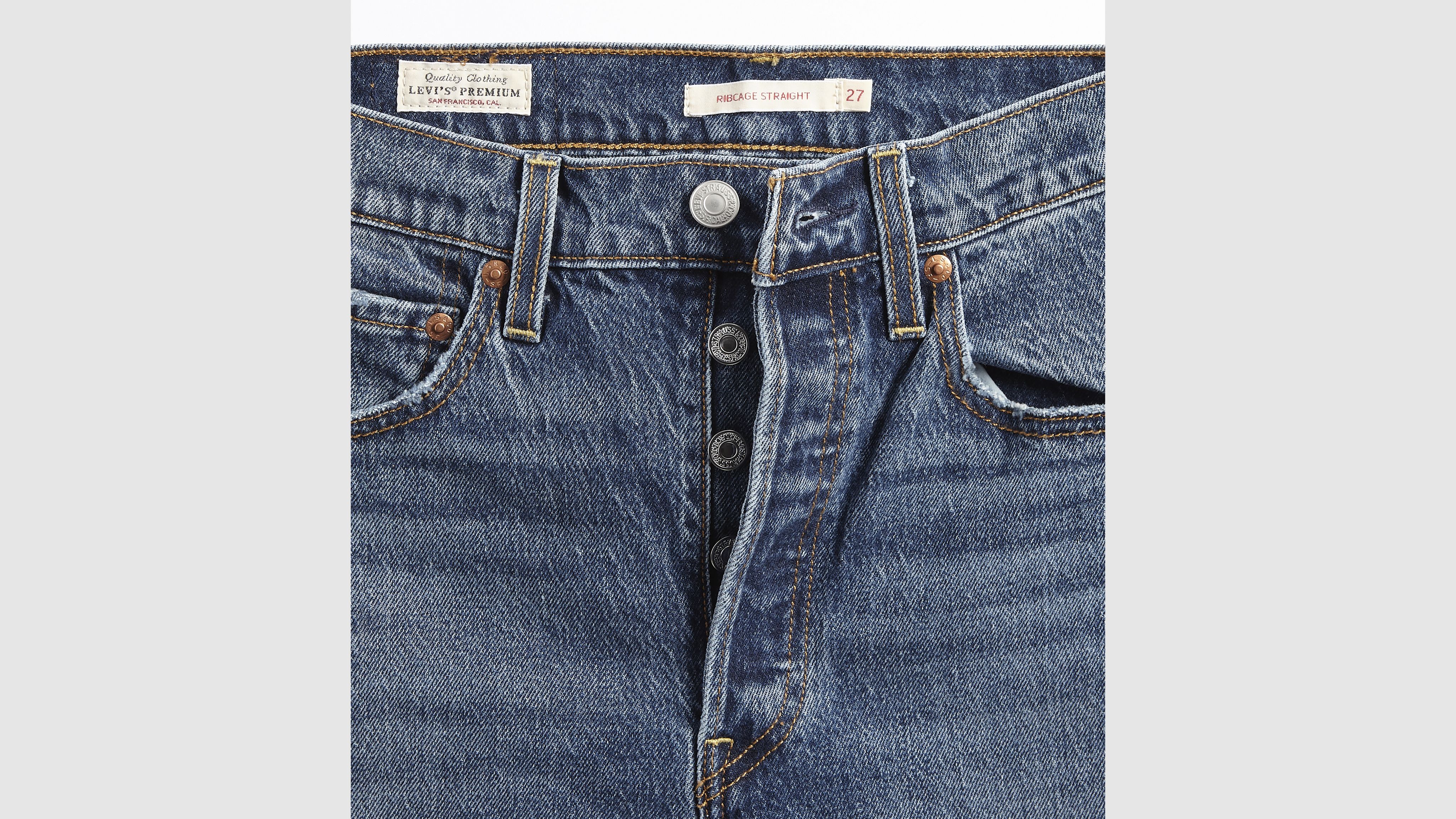 Ribcage Full Length Women's Jeans - Dark Wash | Levi's® US