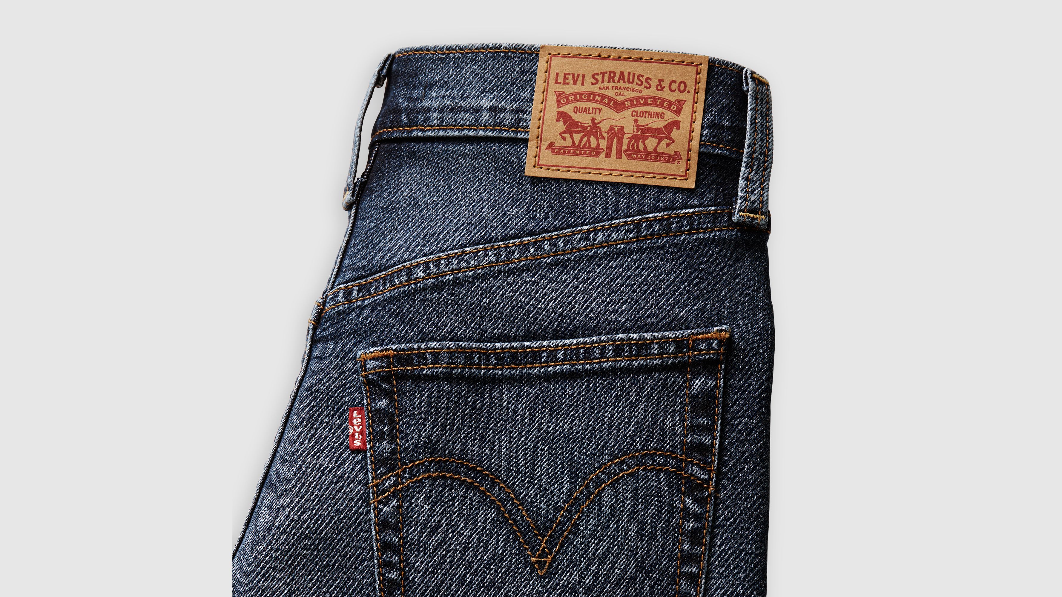 Ribcage Full-length Jeans - Blue | Levi's® GB