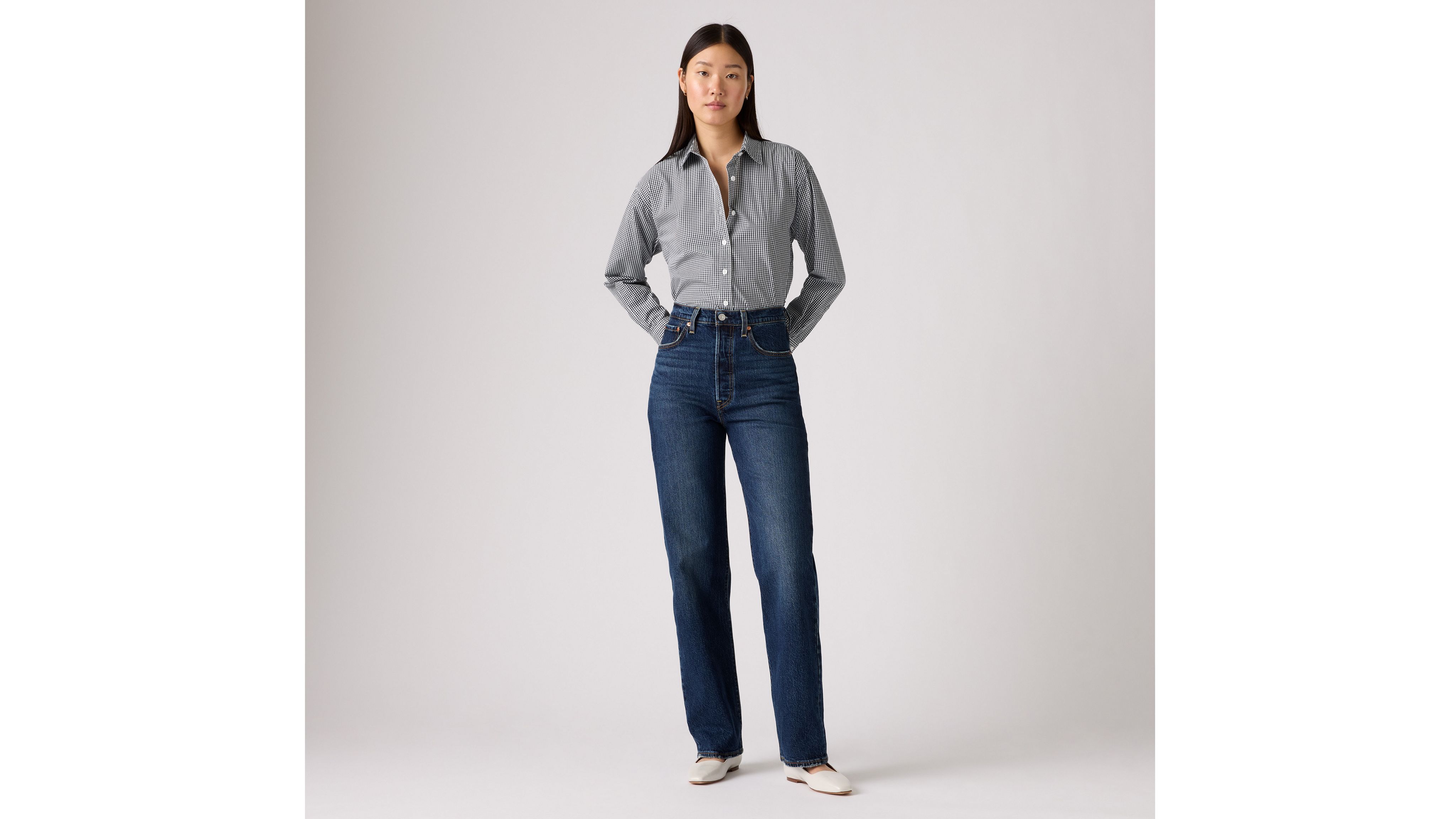 Ribcage Full-length Jeans - Blue | Levi's® GB