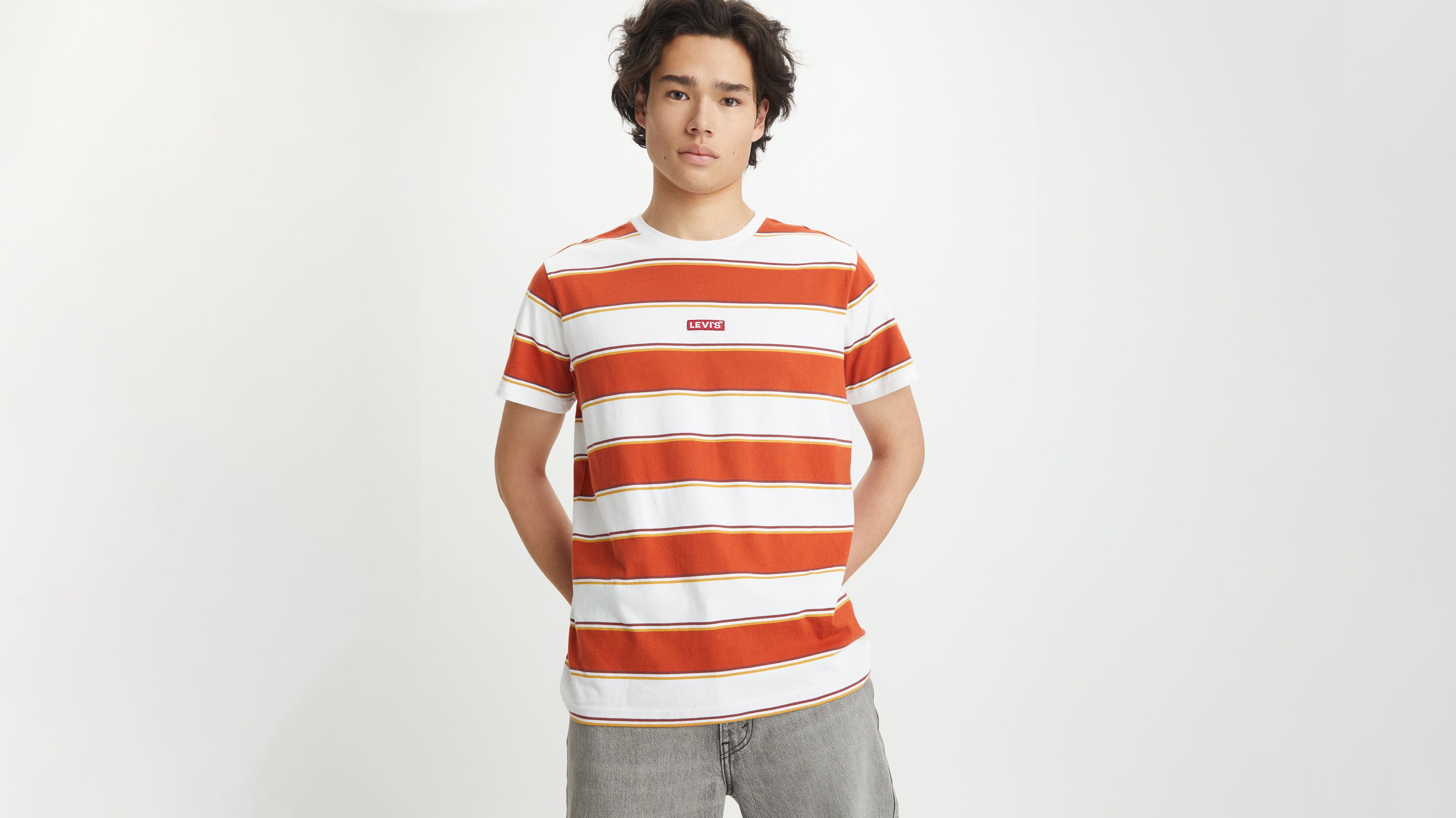 Relaxed Baby Tab Short Sleeve Tee - White | Levi's® AZ