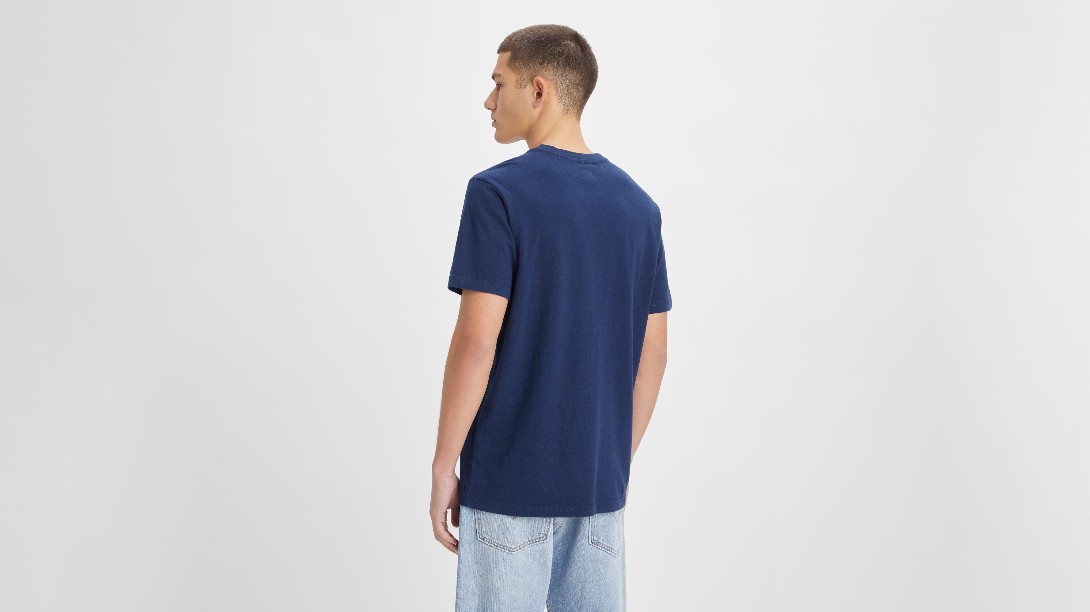 Relaxed Baby Tab Short-sleeve Tee - Blue | Levi's® GR