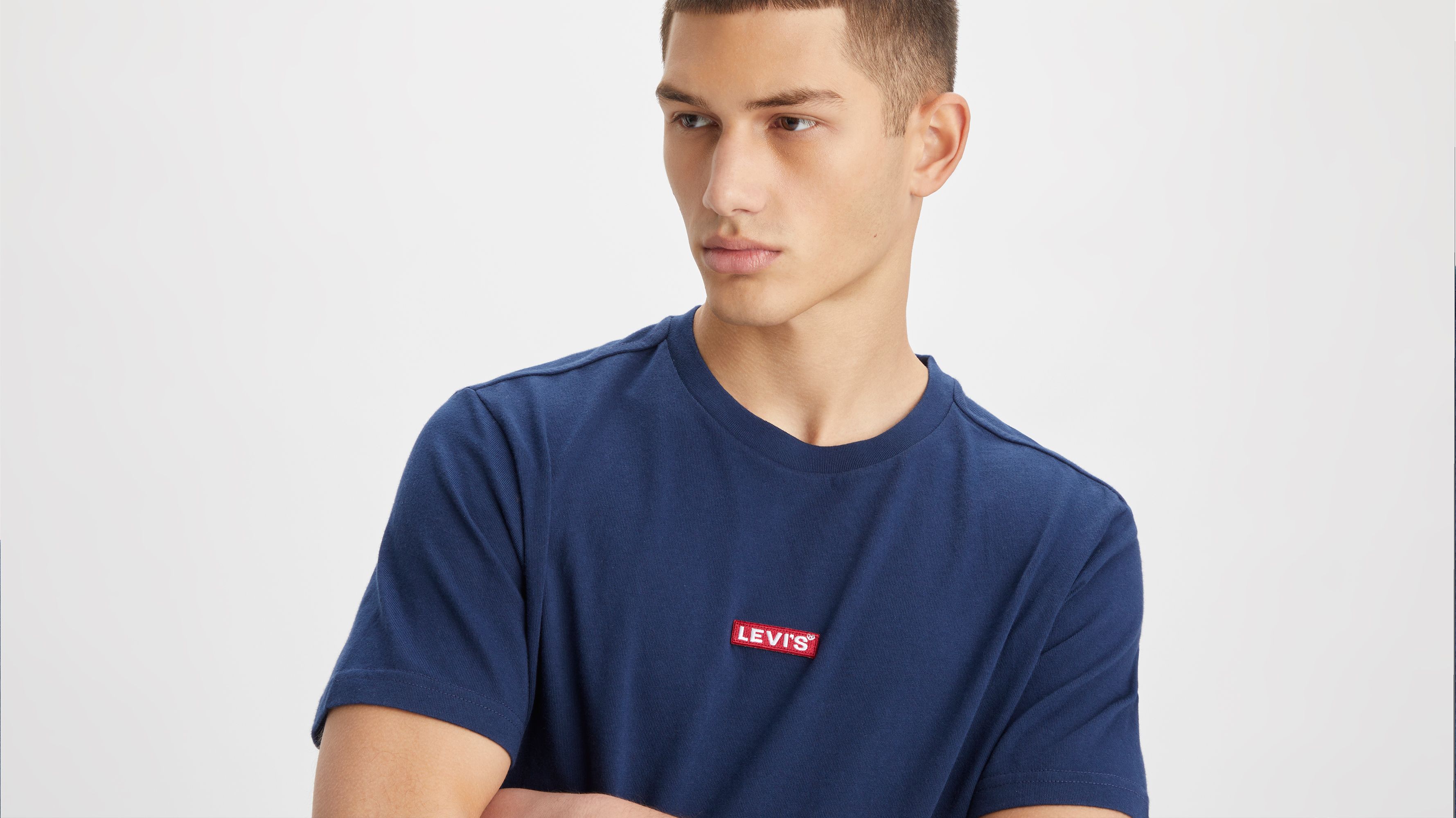 Relaxed Baby Tab Short-sleeve Tee - Blue | Levi's® GR