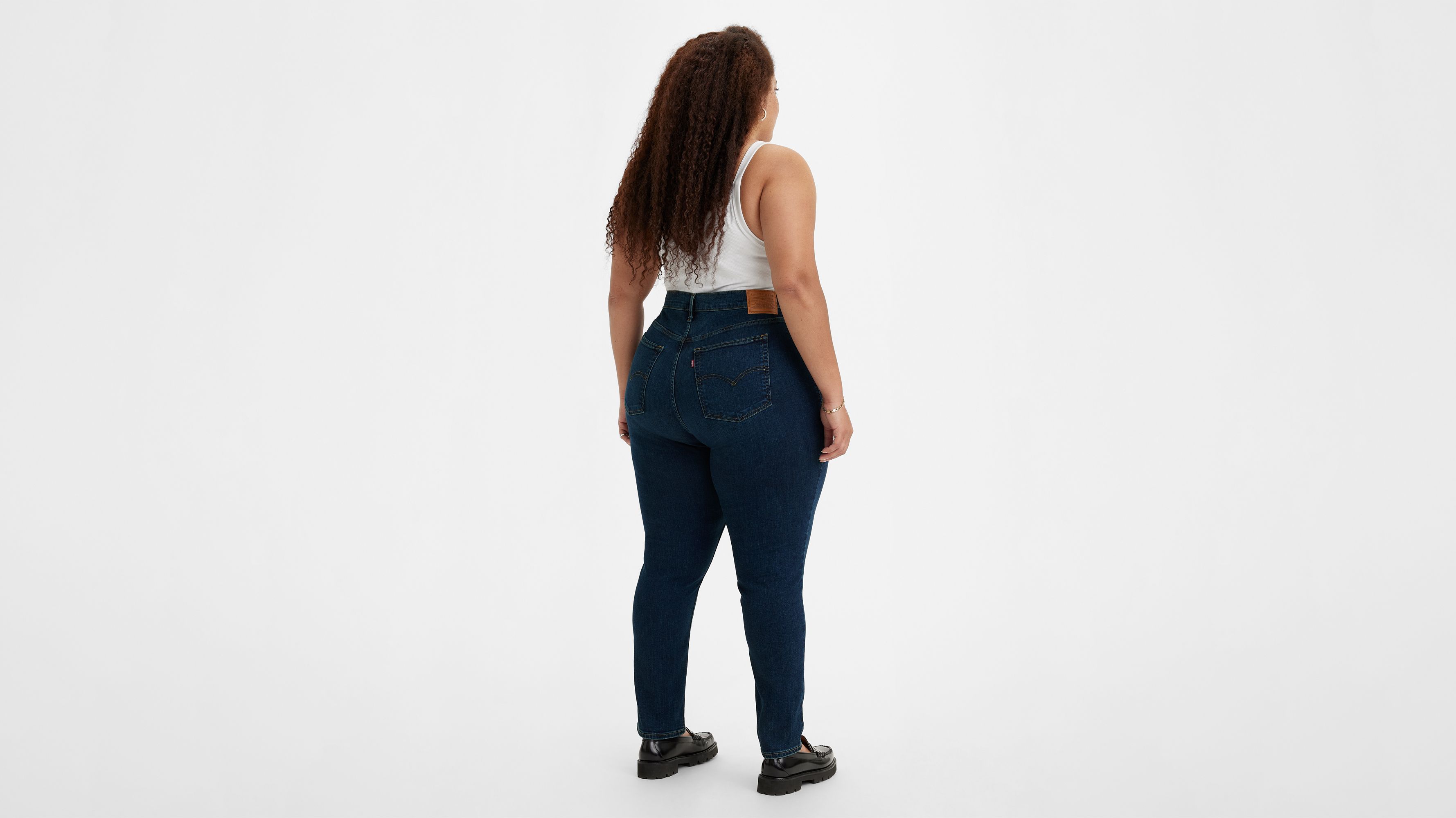 721 High Rise Skinny Jeans (plus Size) - Blue | Levi's® CZ