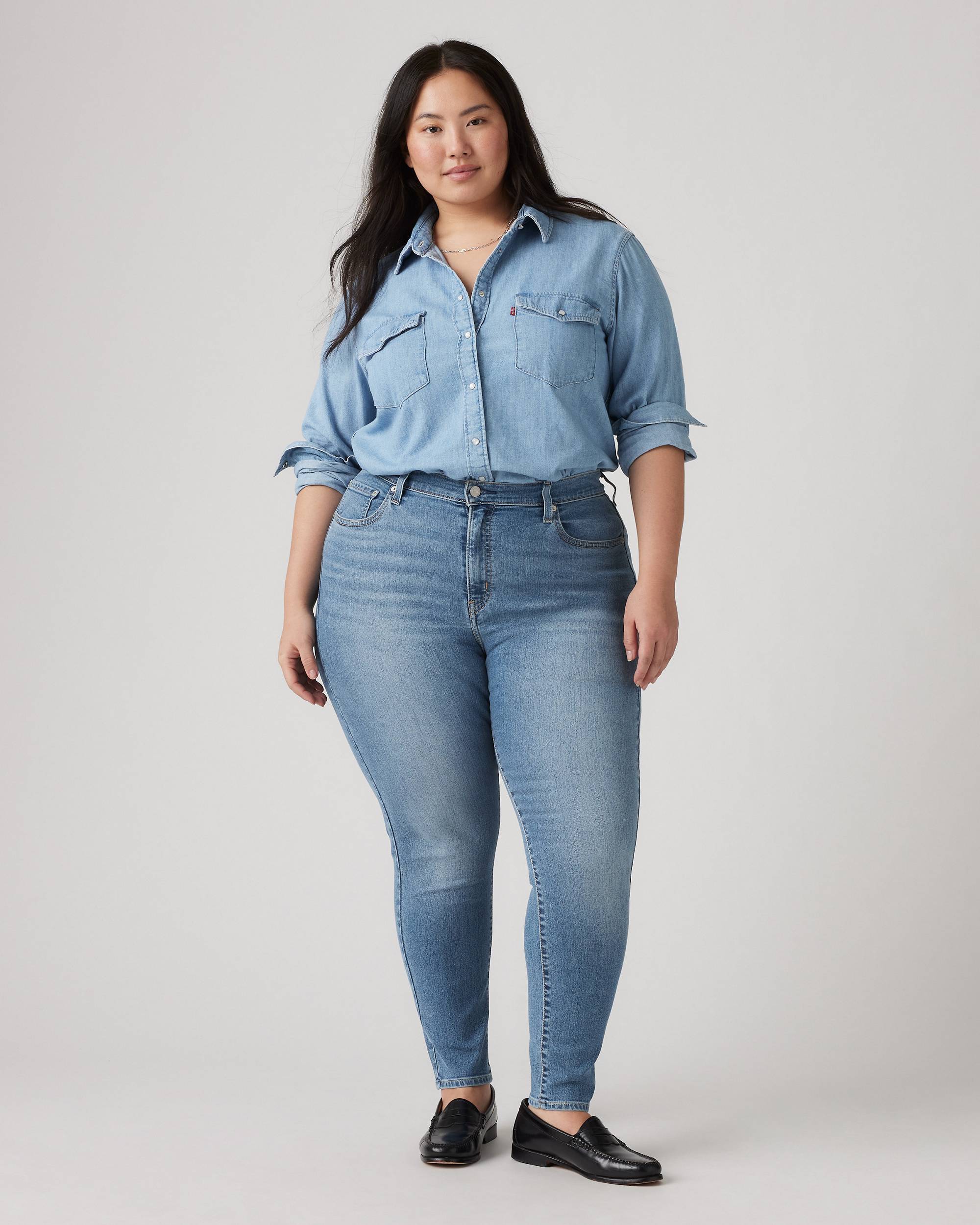 721 High Rise Skinny Women's Jeans (plus Size) - Medium Wash 721 High Rise Skinny Women's Jeans (plus Size) - Medium Wash