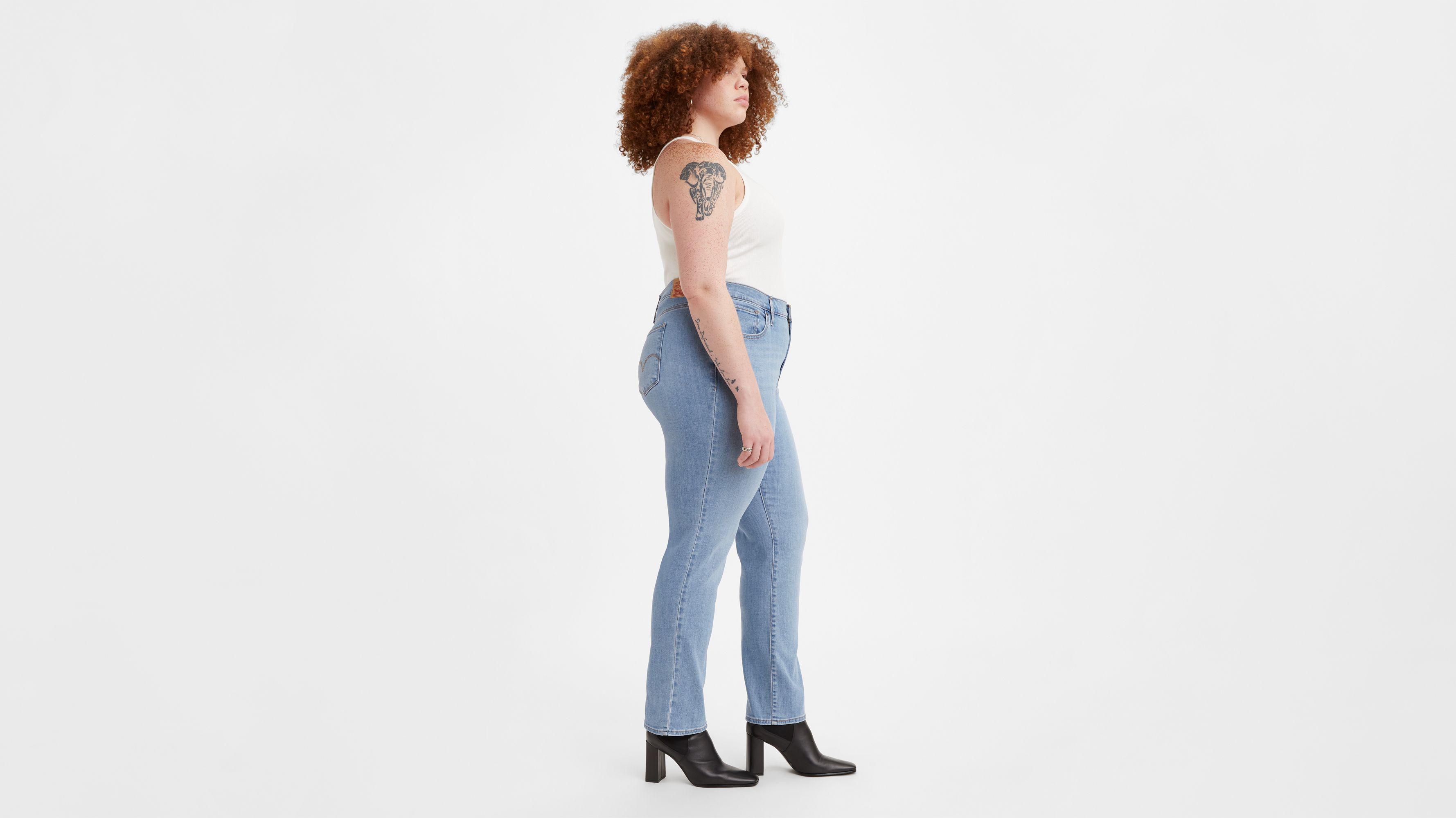 724 High Rise Straight Women's Jeans (plus Size) - Dark Wash | Levi's® US