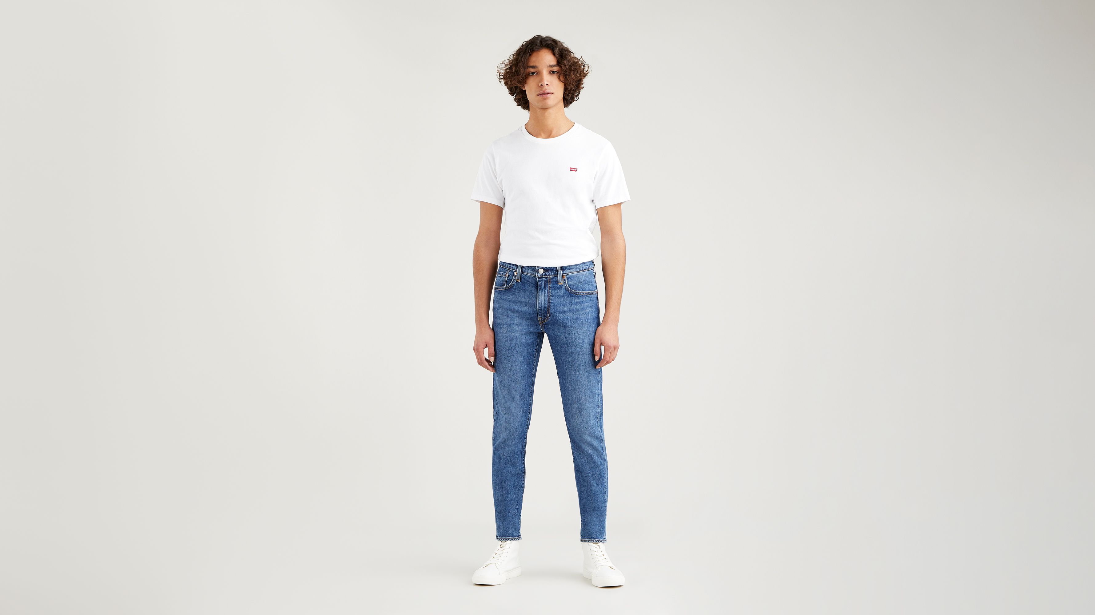 Skinny Tapered Jeans - Blue | Levi's® AL