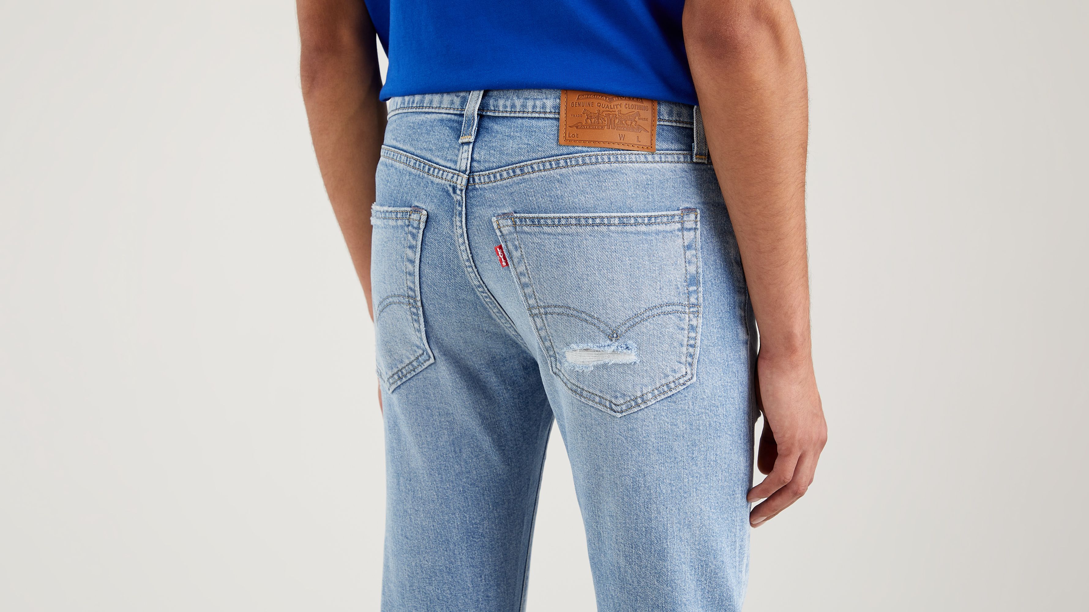 Skinny Tapered Jeans - Blue | Levi's® HR