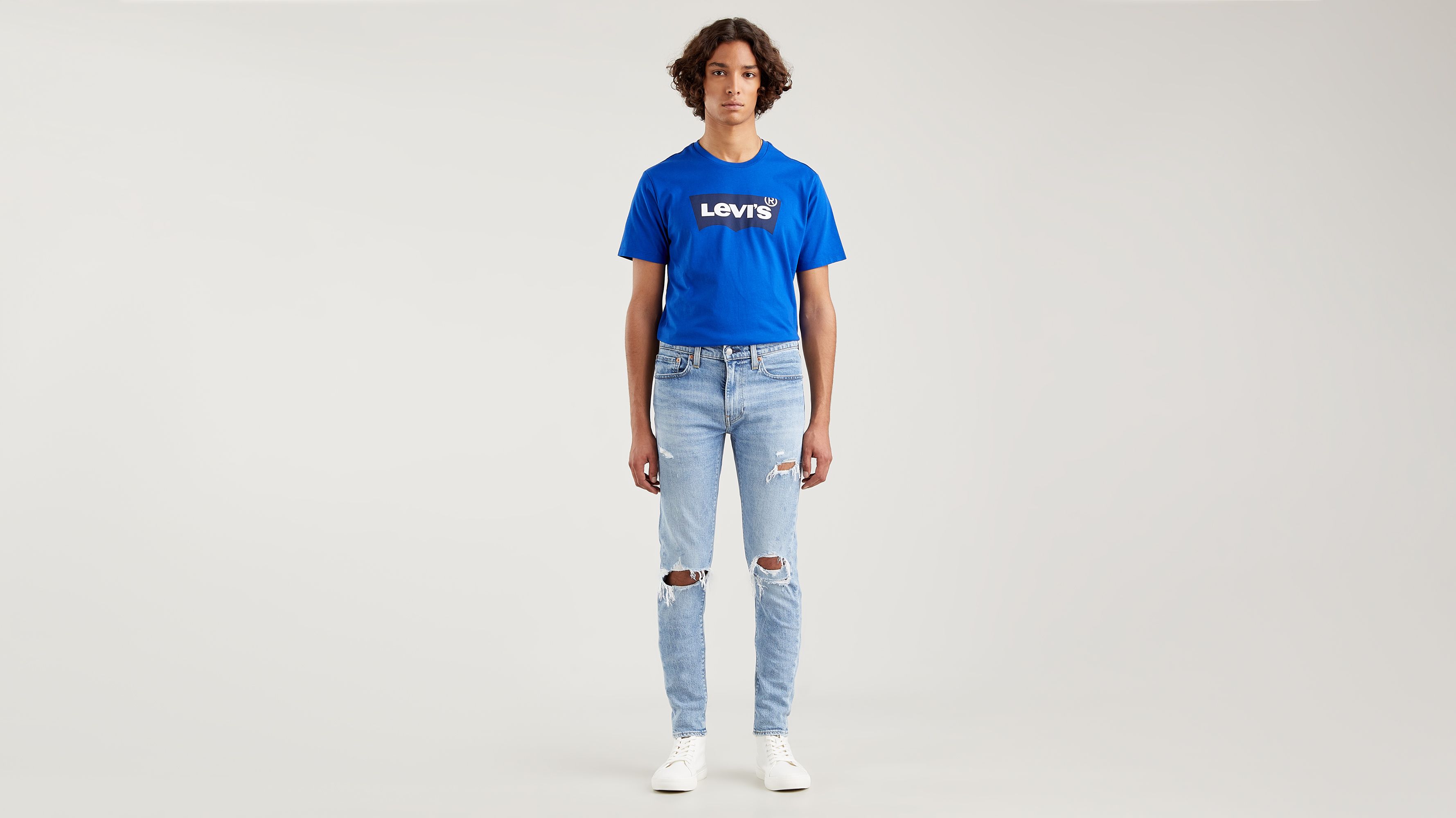 Skinny Tapered Jeans - Blue | Levi's® HR