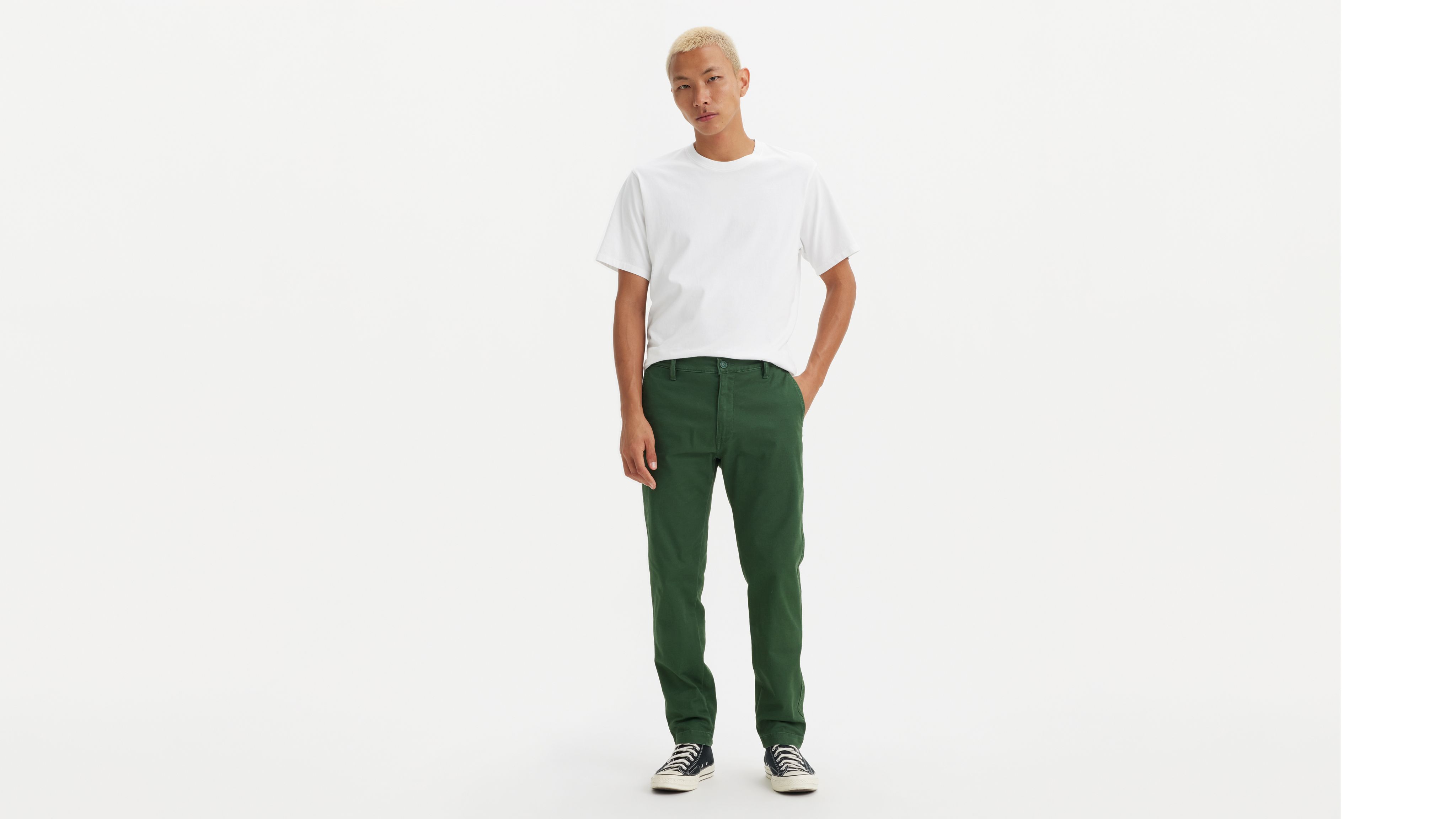 Pantalones Xx Chino Standard Taper - Verde | Levi's® ES