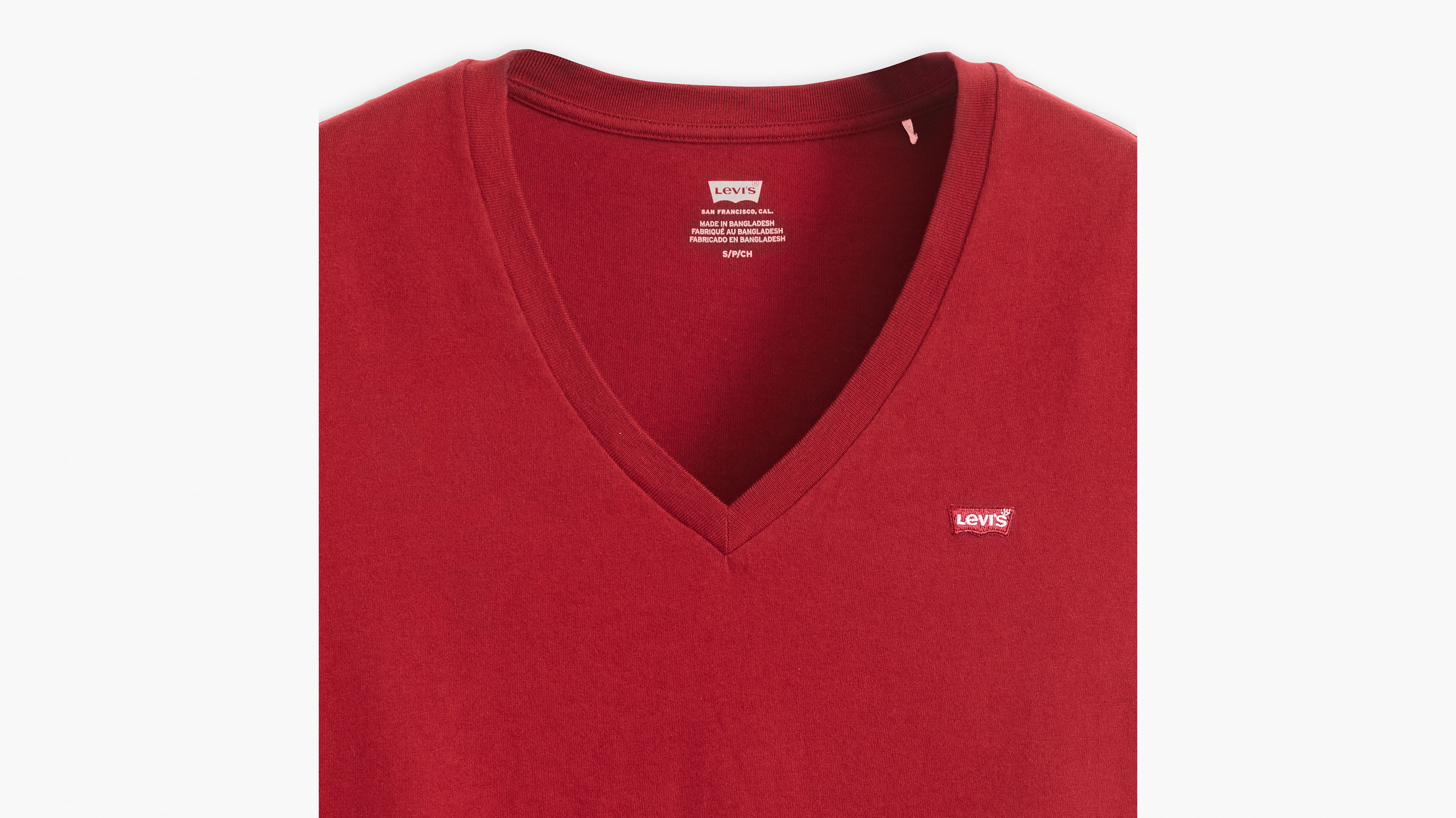 Camiseta De Cuello De Pico Perfect - Rojo | Levi's® ES