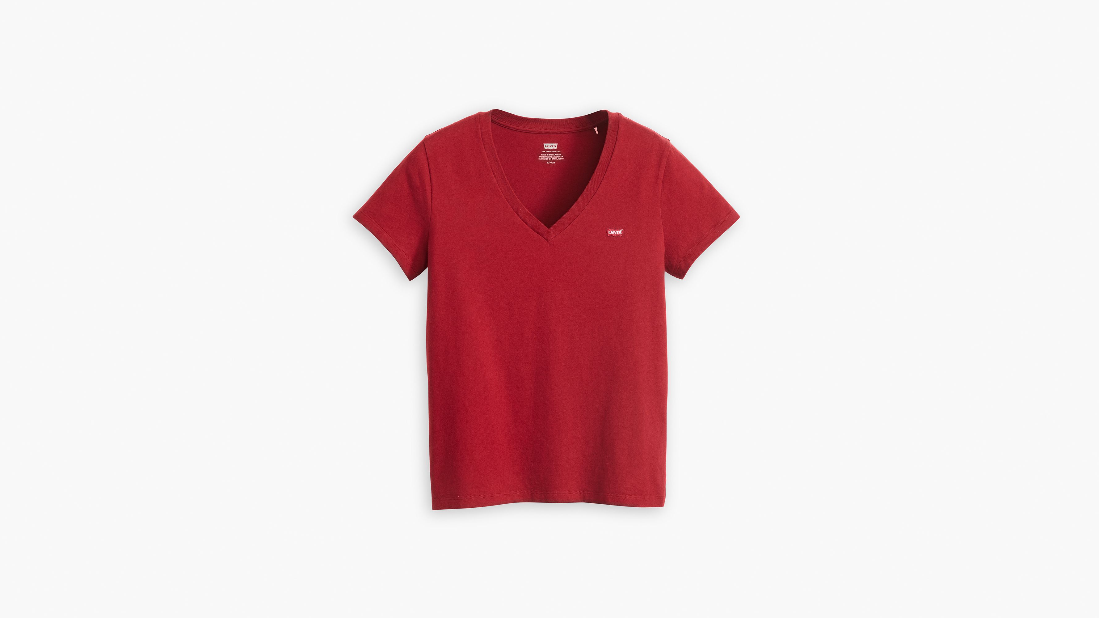 Camiseta De Cuello De Pico Perfect - Rojo | Levi's® ES