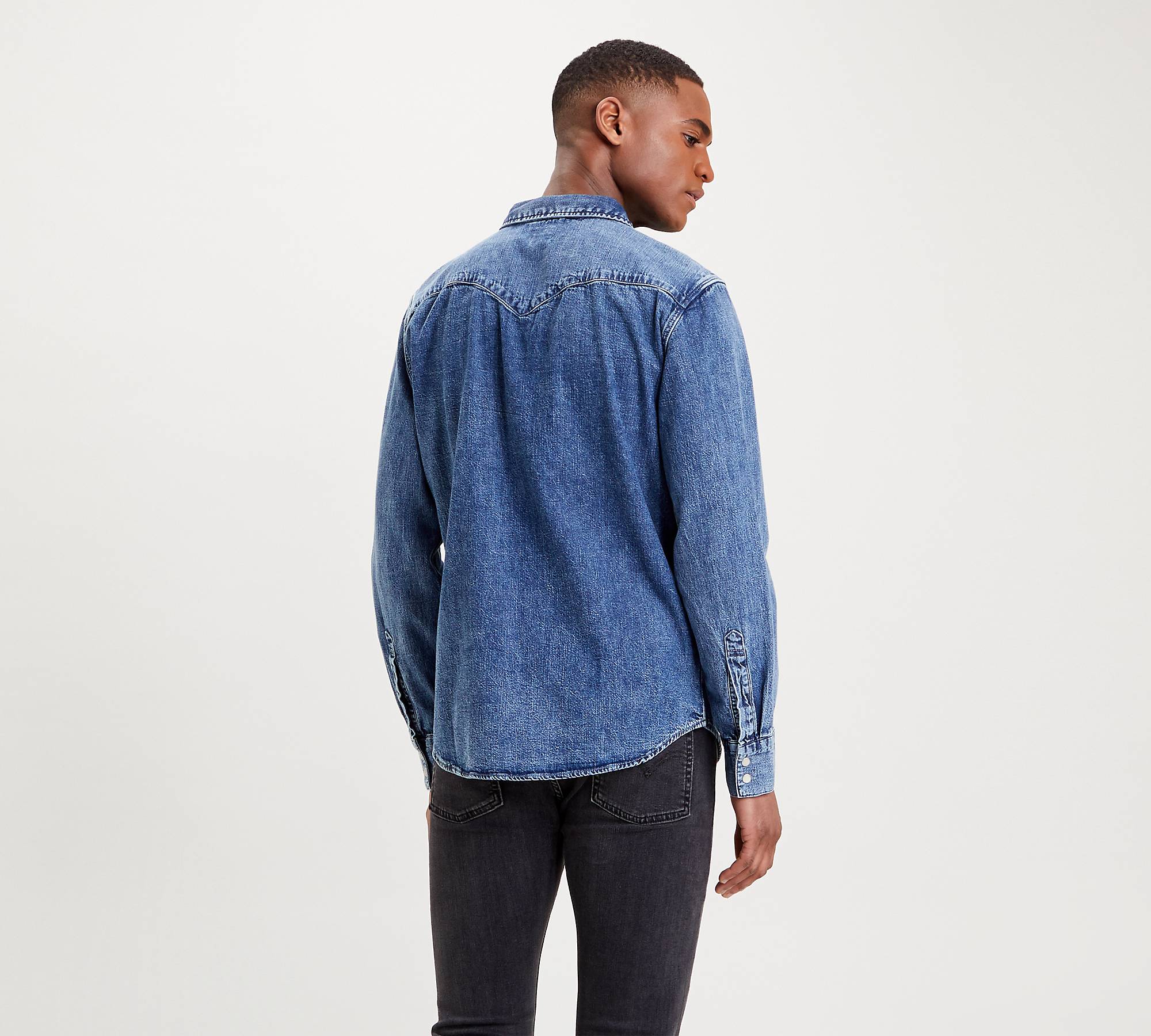 Barstow Western Standard Fit Shirt - Blue | Levi's® SE Barstow Western Standard Fit Shirt - Blue | Levi's® SE