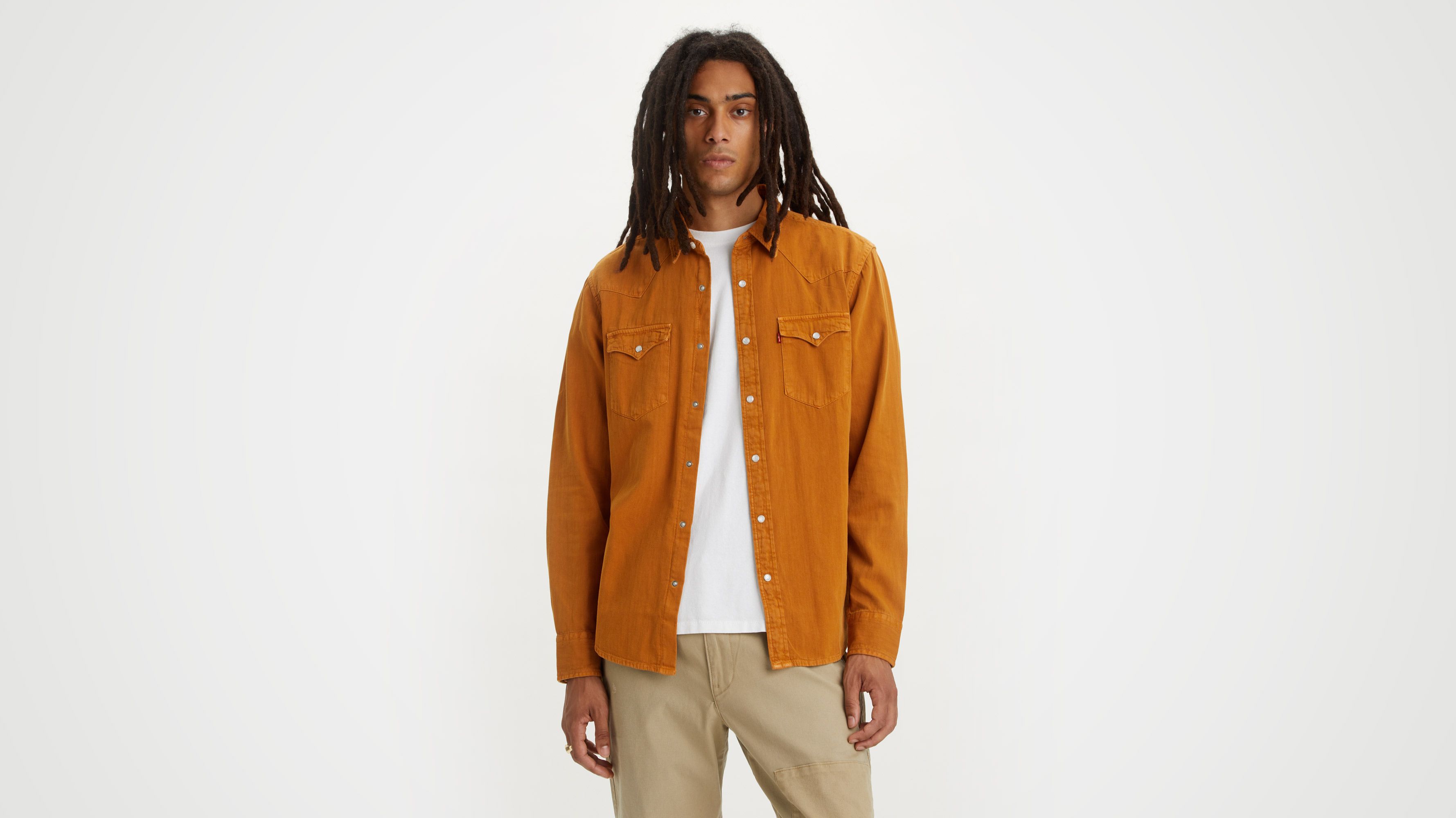 Chemise western classique coupe standard - brun | Levi's® CA