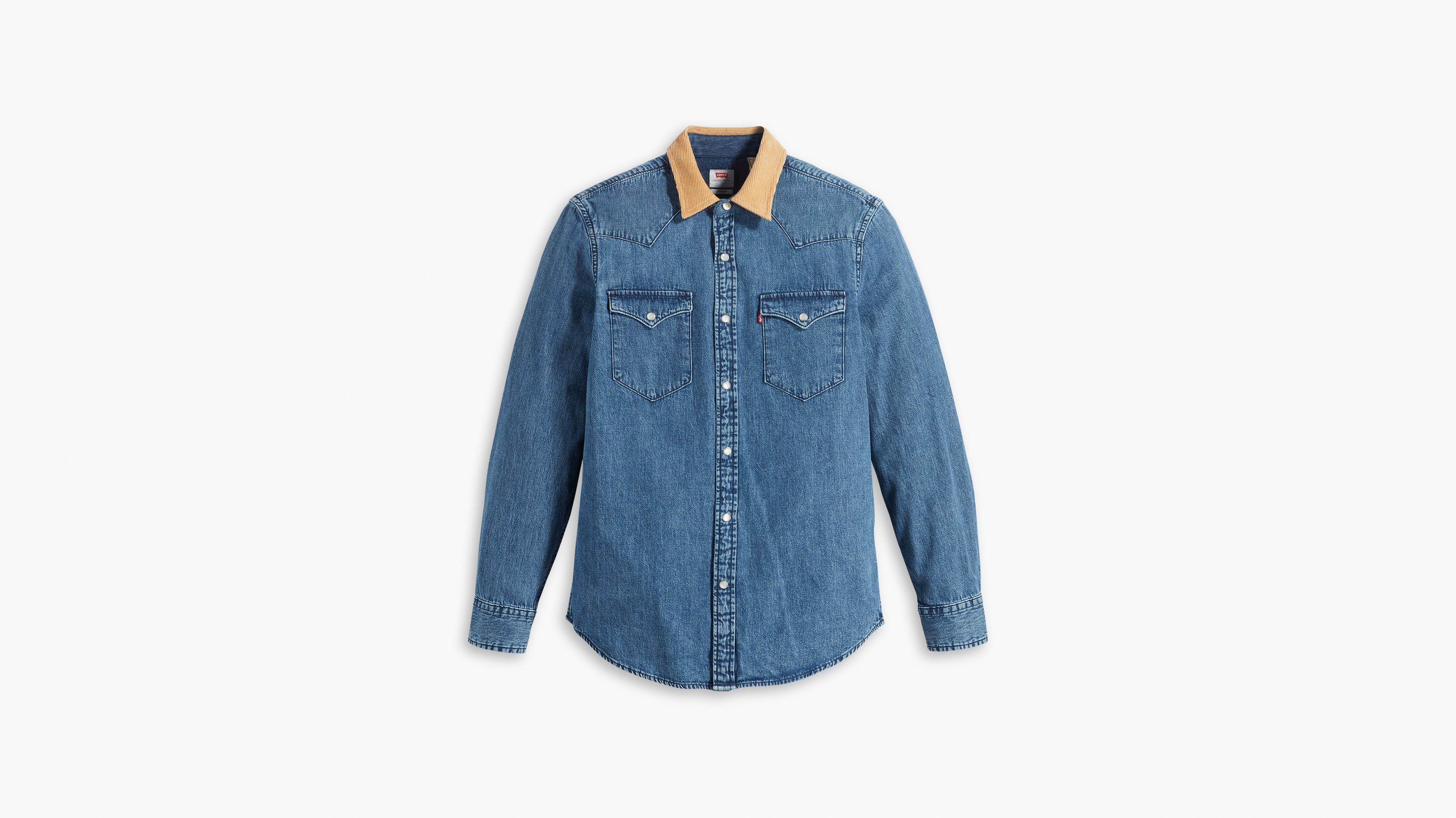 Classic Western Standard Fit Shirt - Medium Wash | Levi's® US