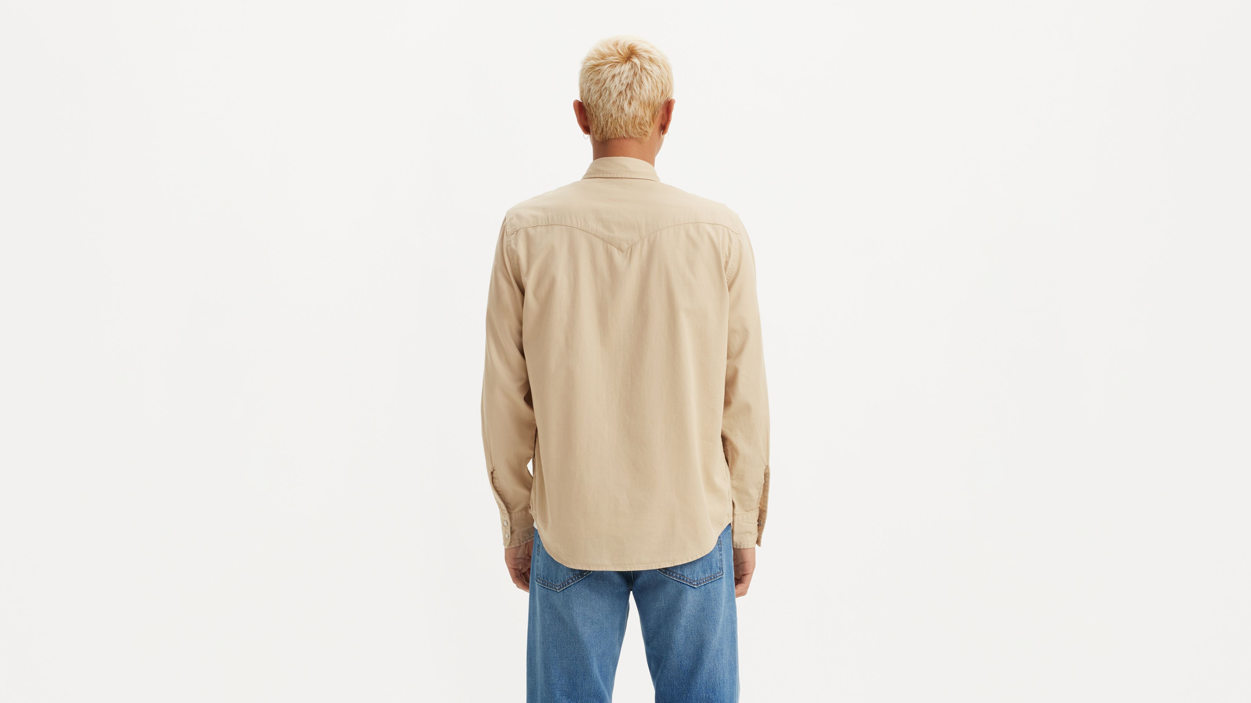 Classic Standard Fit Western Shirt - Tan | Levi's® US