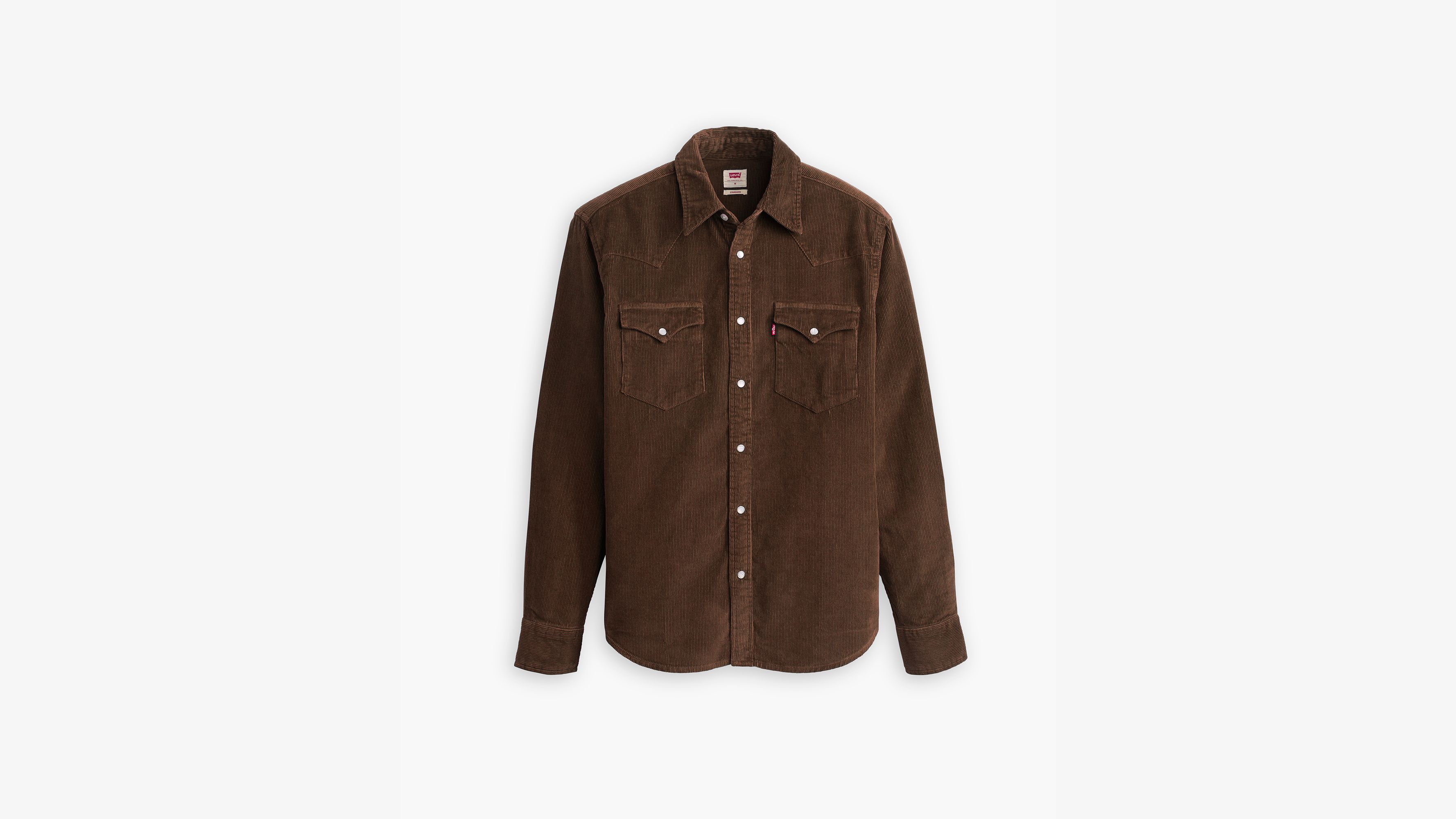 Classic Standard Fit Western Shirt - Brown | Levi's® US