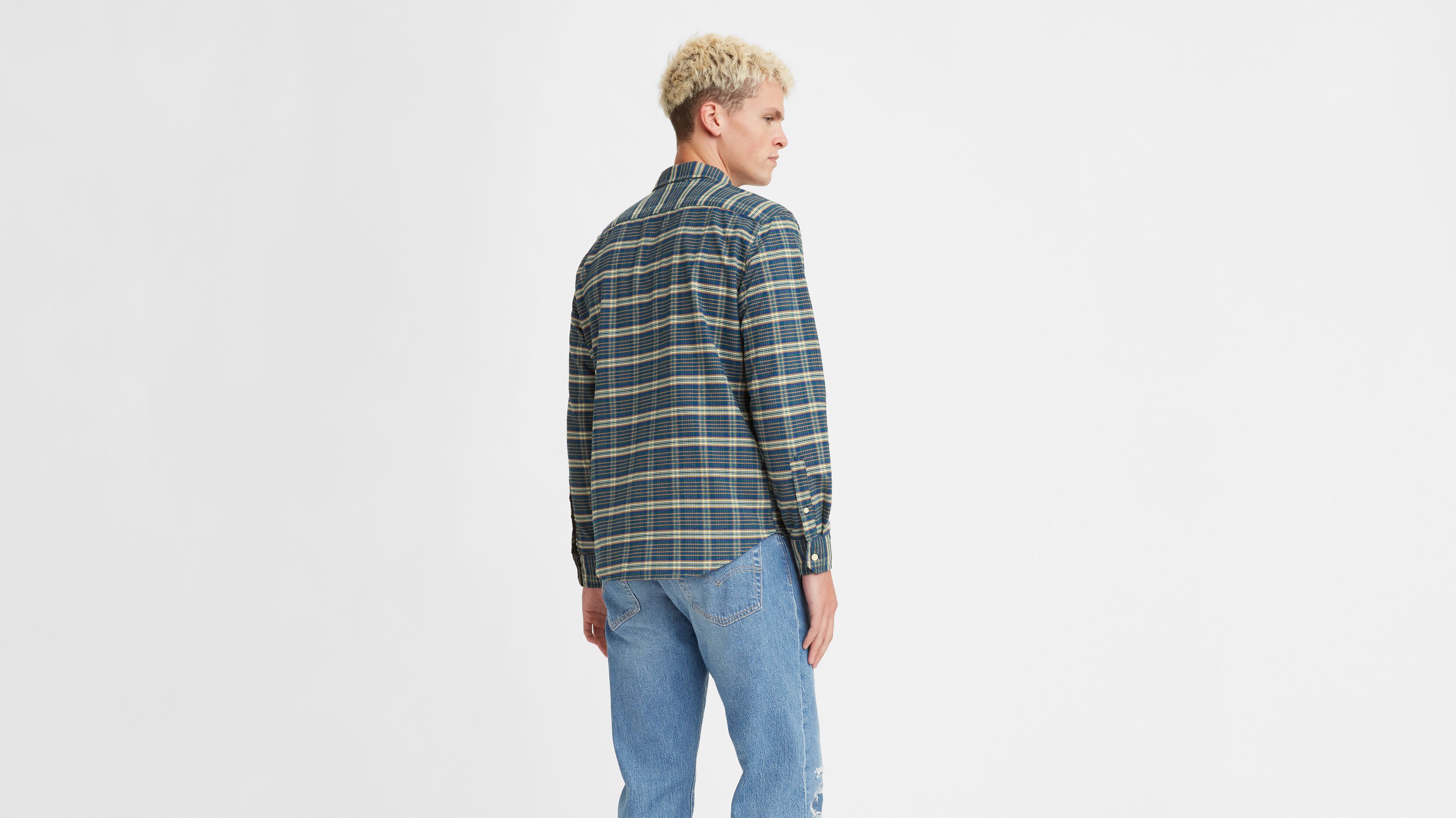 Sunset One Pocket Button-up Shirt - Green | Levi's® CA