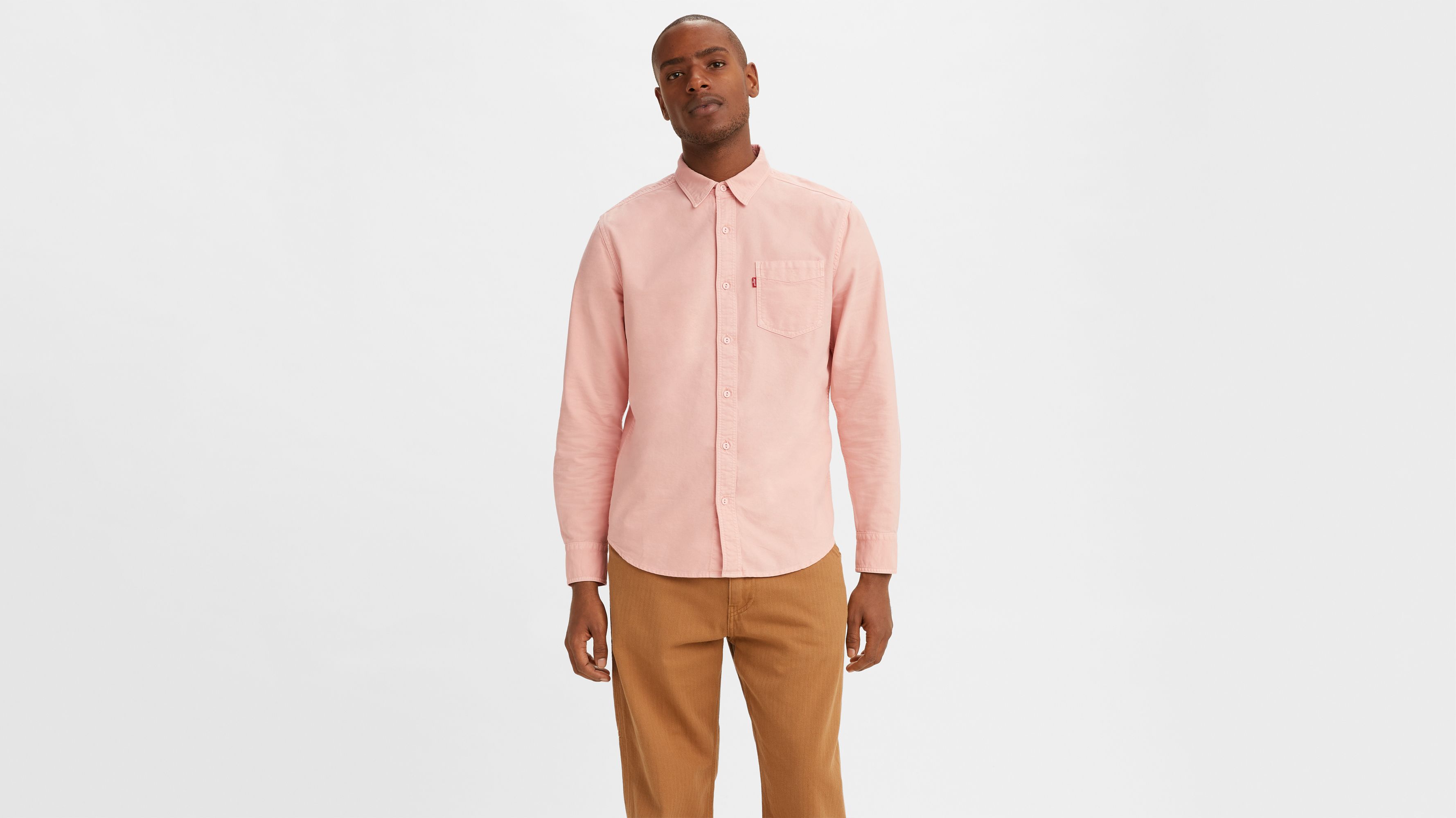Sunset One Pocket Button-up Shirt - Pink | Levi's® CA