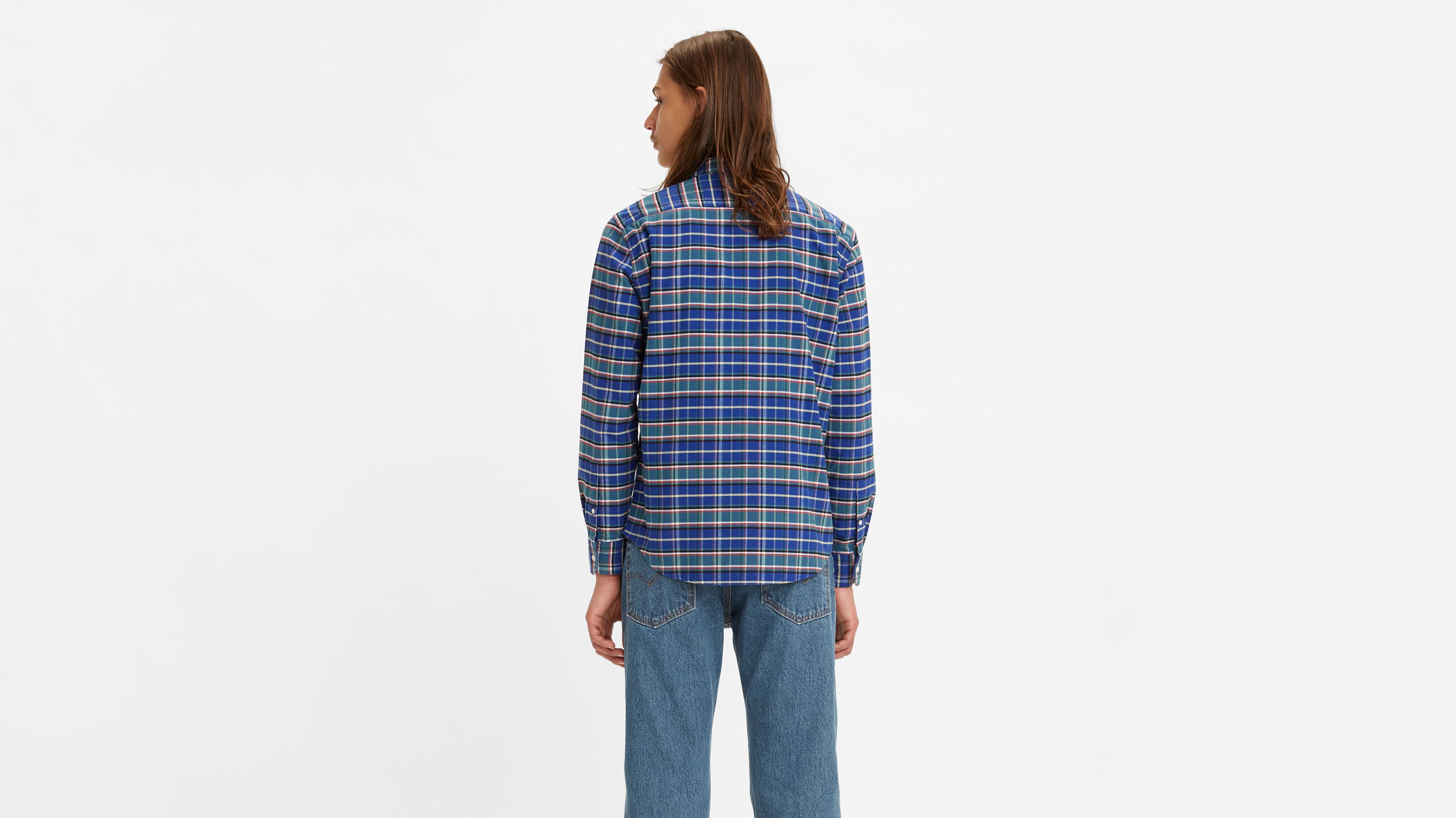 Sunset One Pocket Button-up Shirt - Blue | Levi's® US