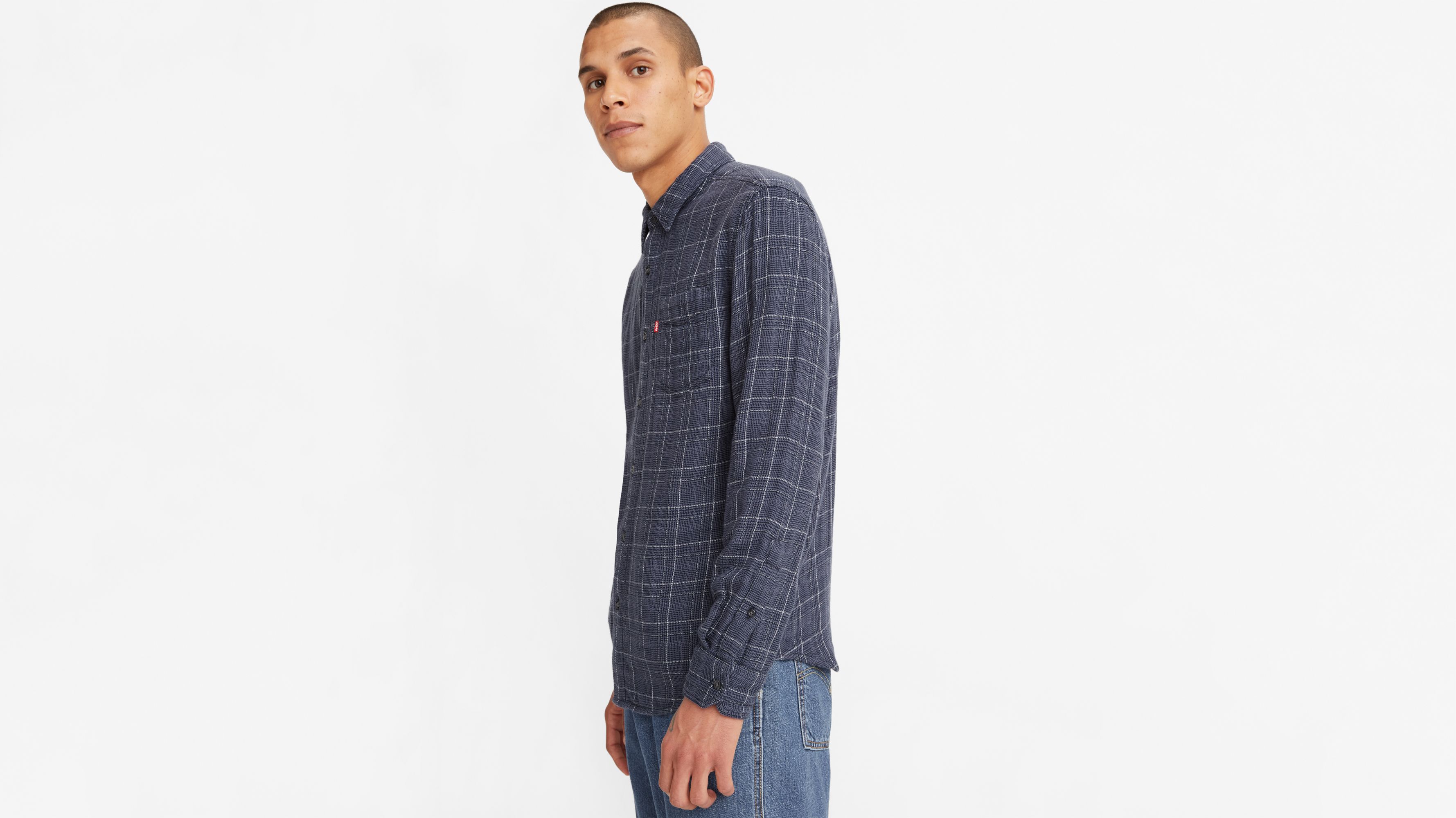 Sunset One Pocket Long Sleeve Button-up Shirt - Blue | Levi's® US